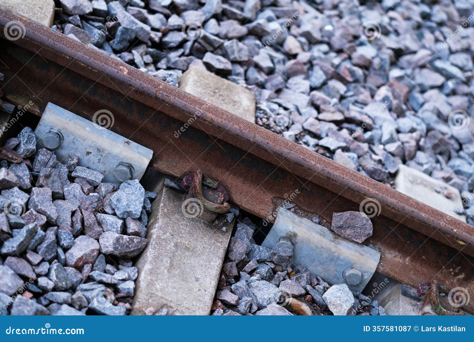 Train Rail Way, Gravel Railway Royalty-Free Stock Photography ...