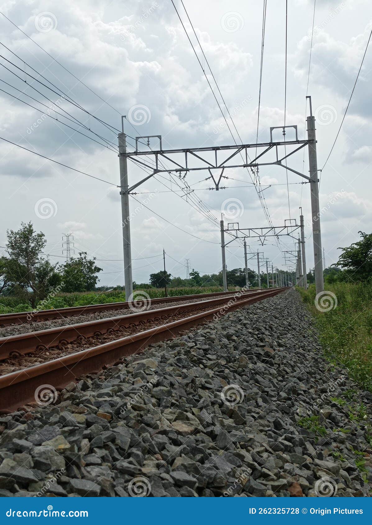 Railway stock photo. Image of rail, station, village - 262325728