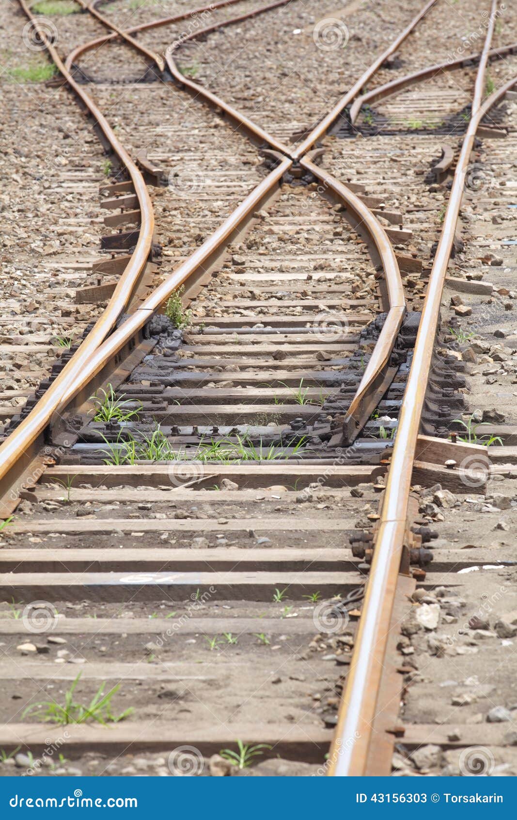 Train railroad stock image. Image of change, direction - 43156303