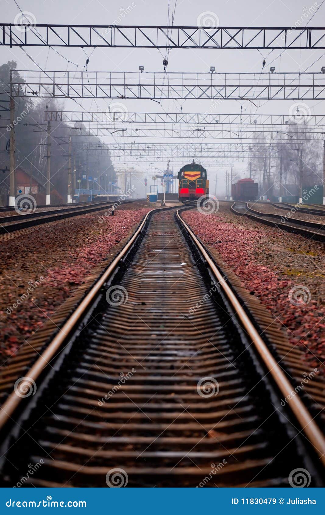 Train rails stock image. Image of rail, freight, corrosion - 11830479
