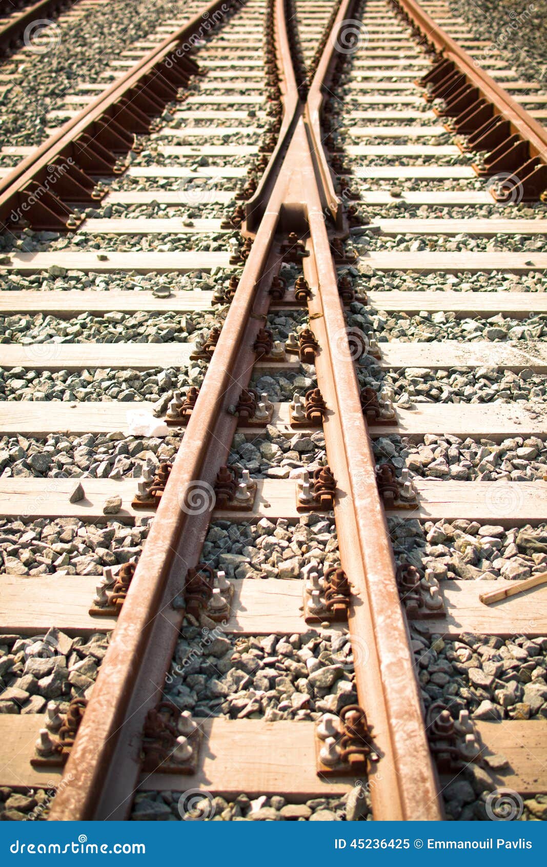 Train Rails Through The Window. Abt Rack System. Royalty-Free Stock ...