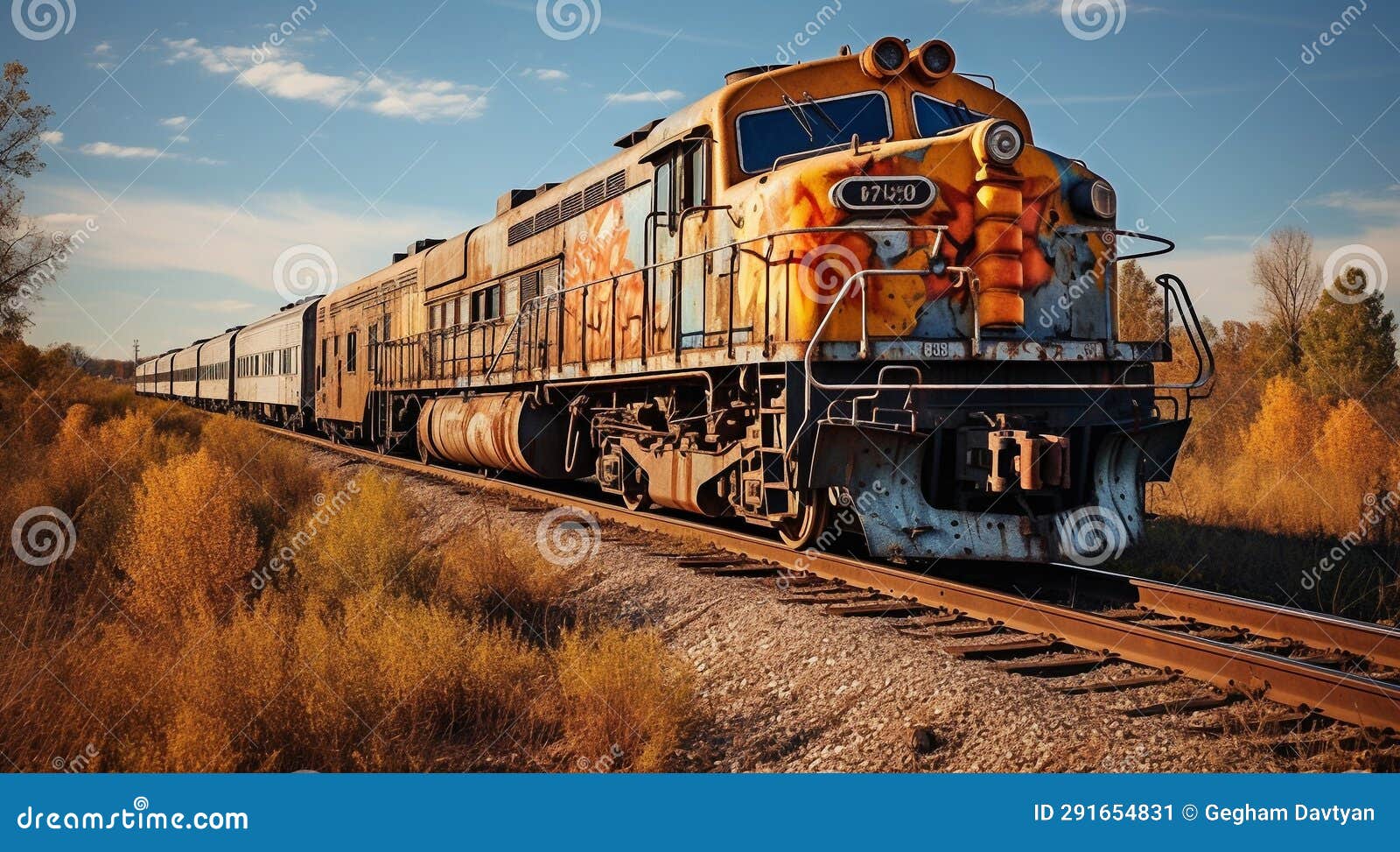 Rails, Railway Top View, Ladder Elements Vector Illustrations On ...