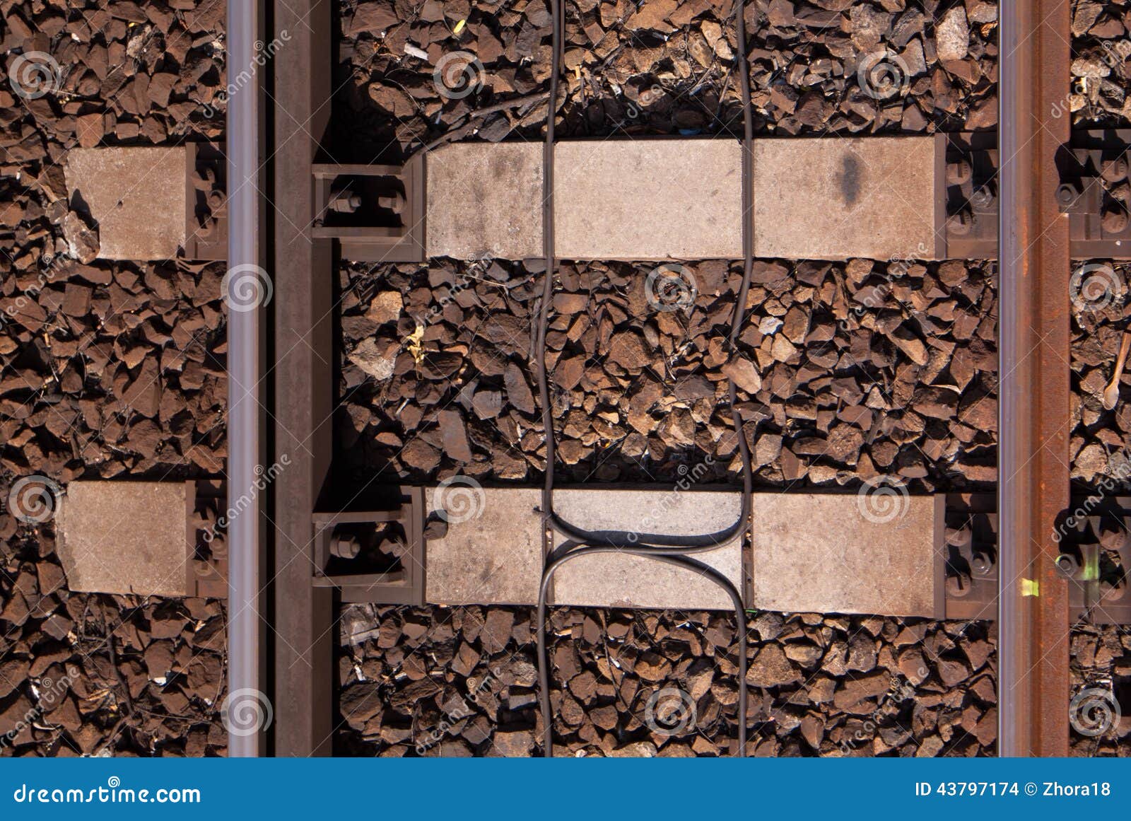 Train Rails stock photo. Image of cable, fast, resources - 43797174