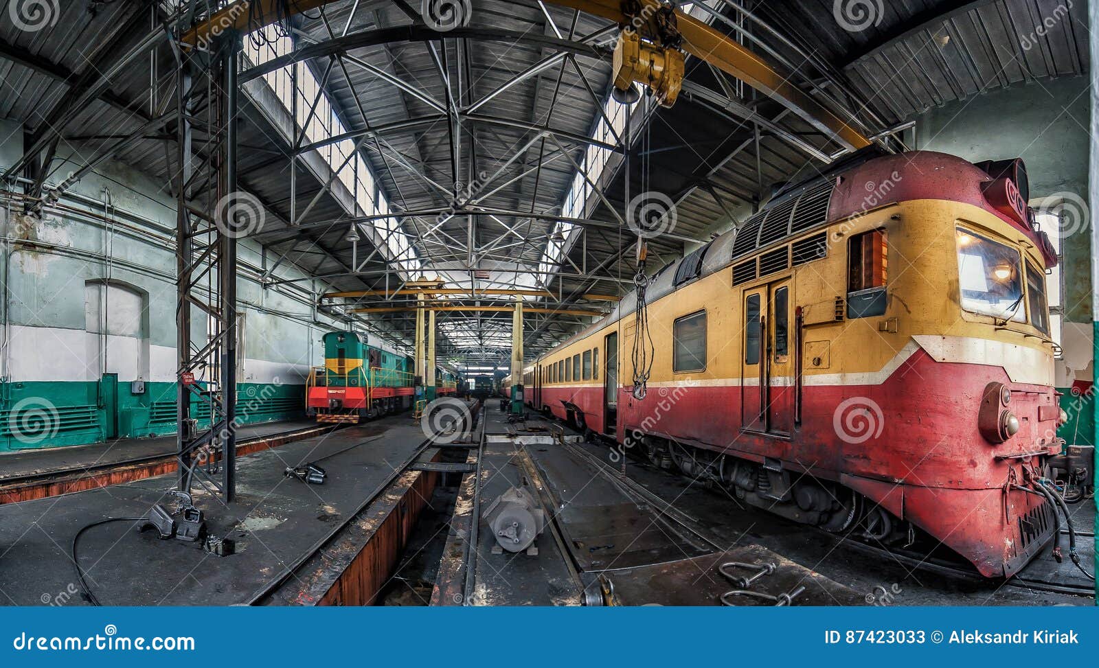 Train at a railway depot stock image. Image of london - 87423033