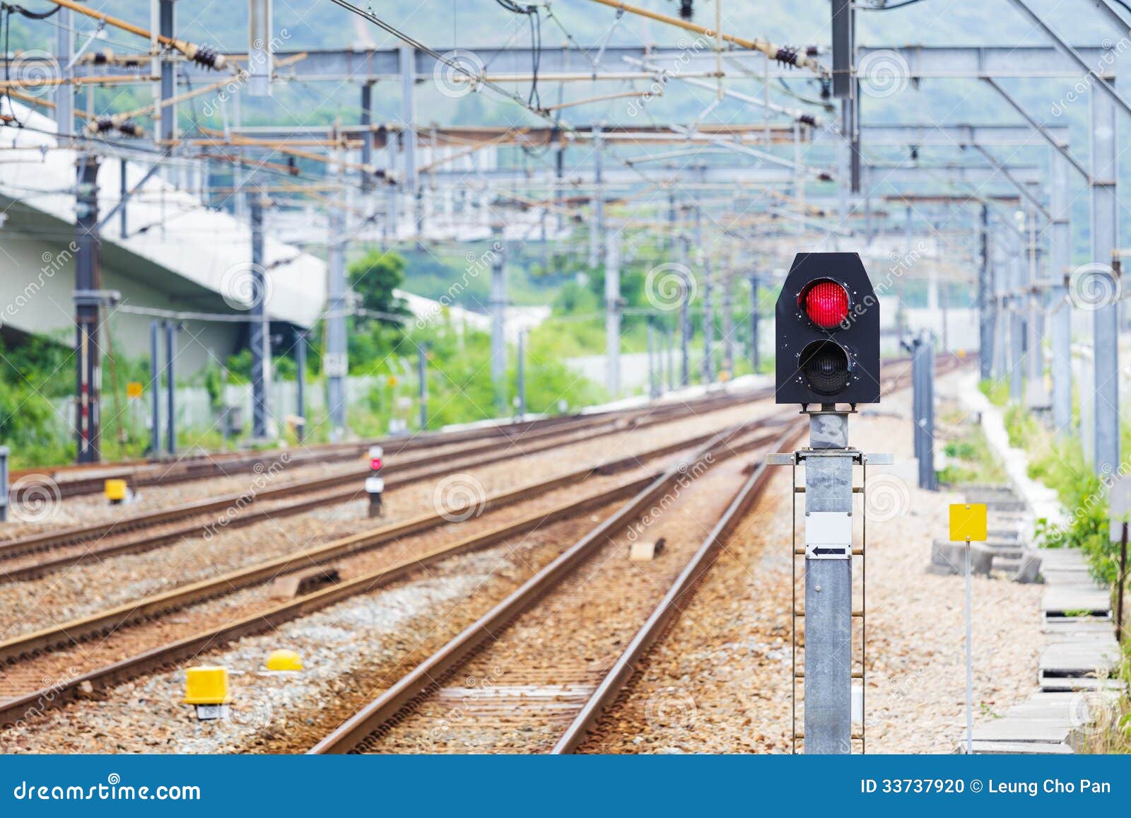 Train Railway signal light stock photo. Image of transportation - 33737920