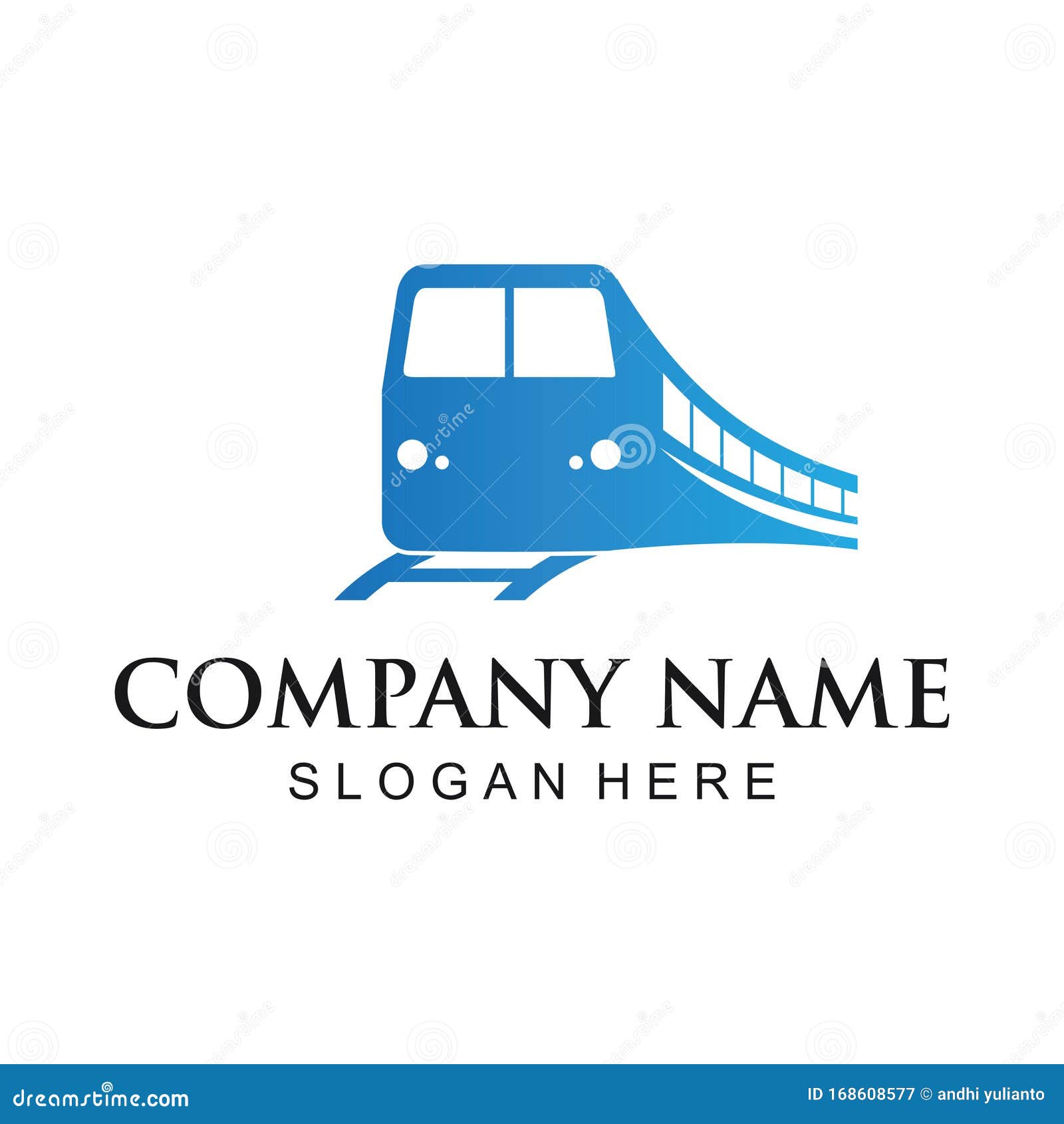 Train Rapid Mass Transportation High Speed Vector Logo Design Stock ...