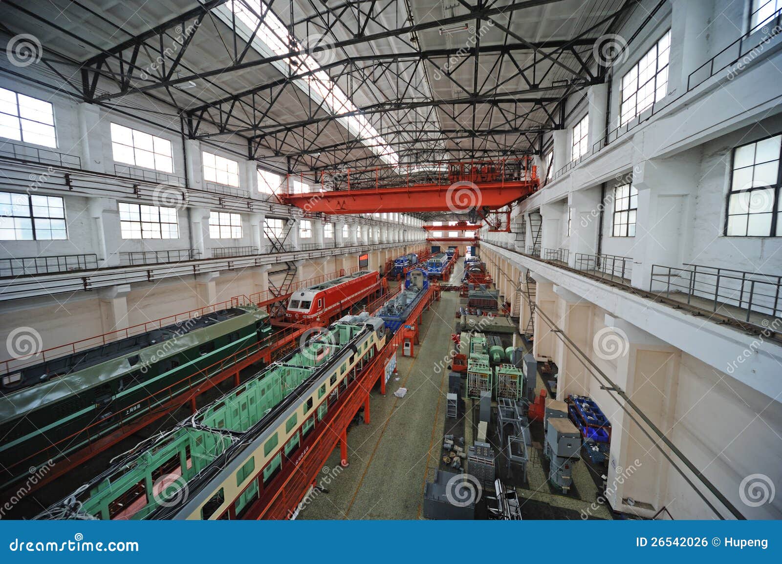 Train repair factory editorial photo. Image of connect - 26542026
