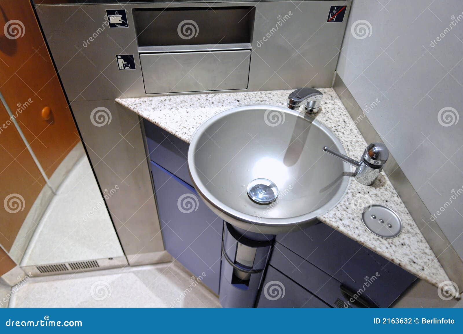 Train Restroom stock photo. Image of public, bathroom - 2163632