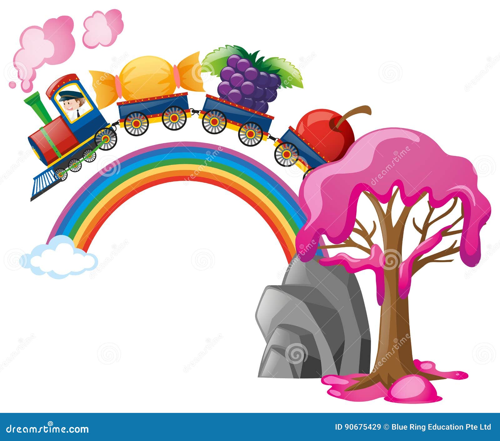 Candy Train Drawing at Andrea Rumfelt blog