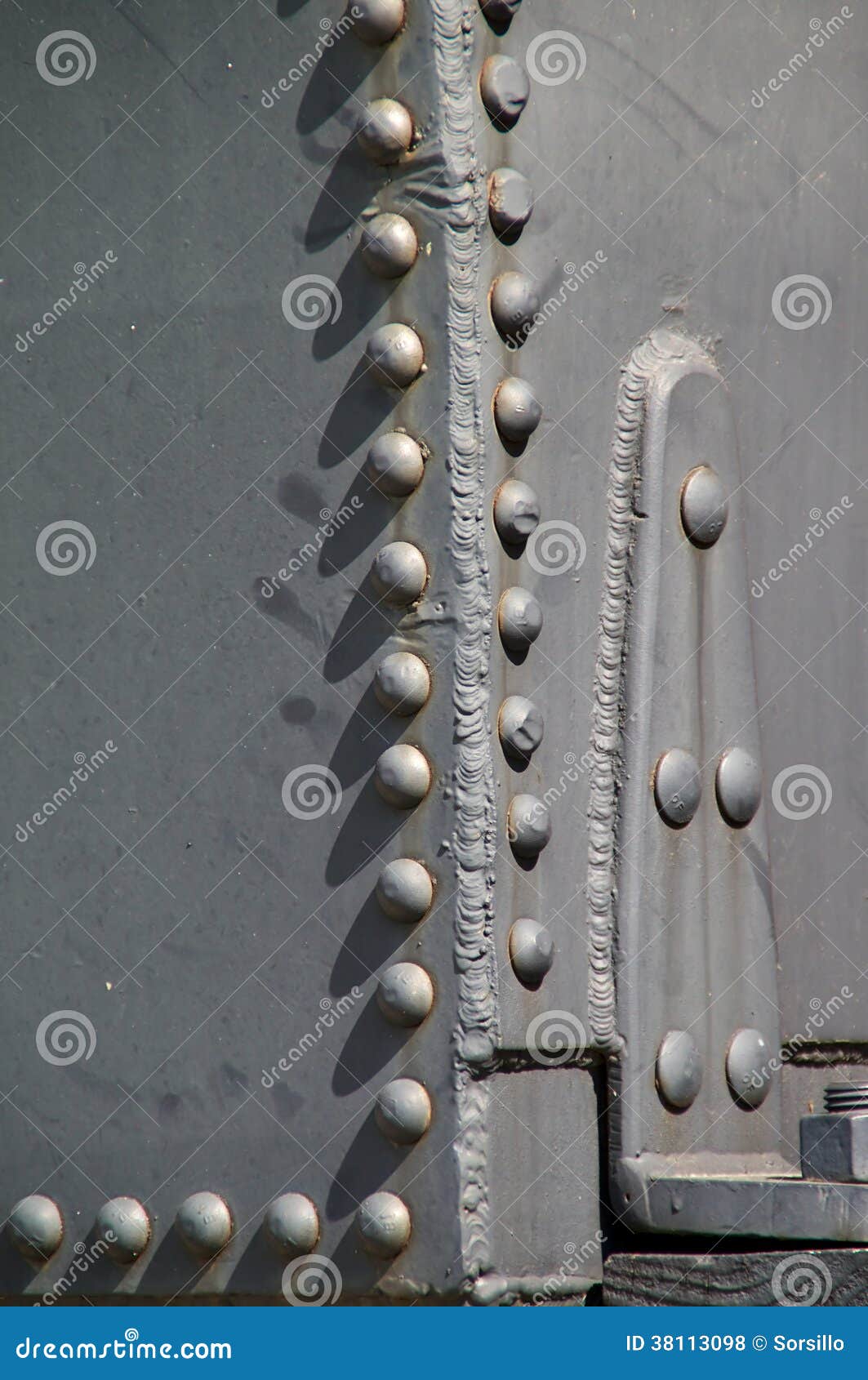 Train rivet detail stock photo. Image of rust, steel - 38113098