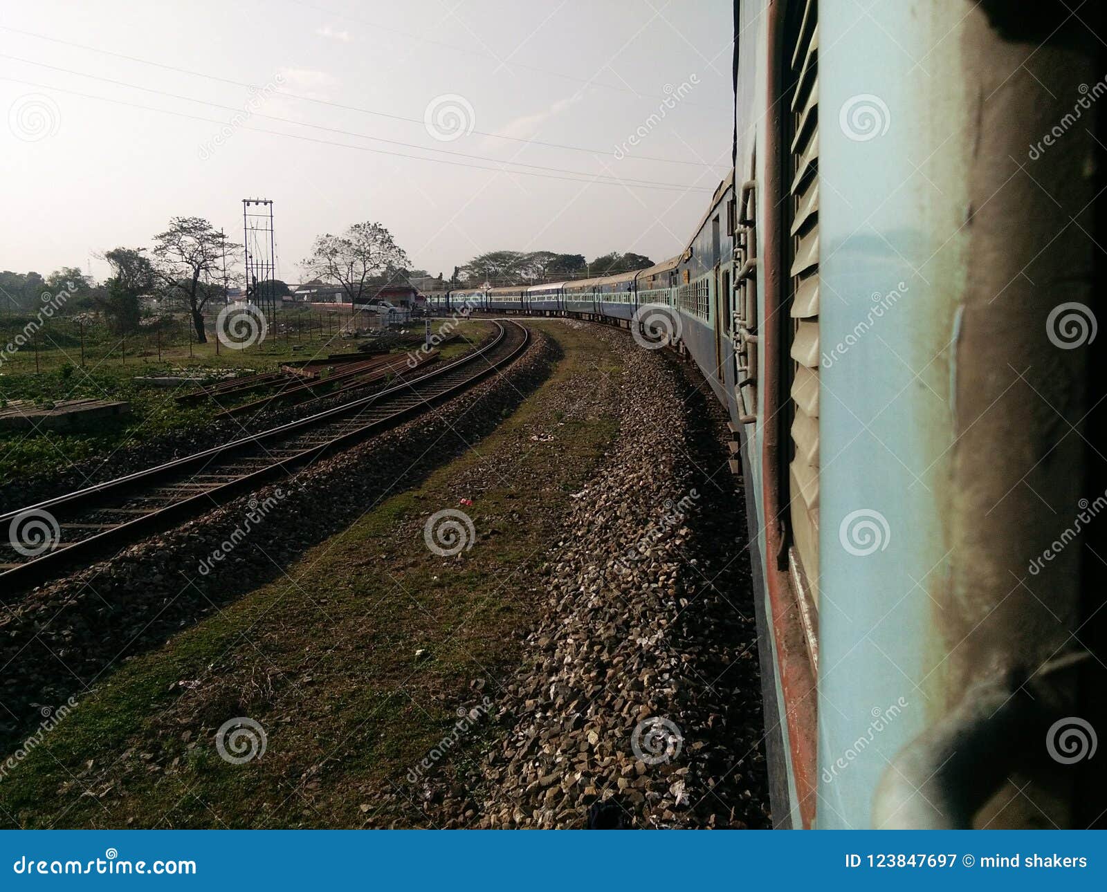 Train stock image. Image of destination, route, railwaybeauty - 123847697