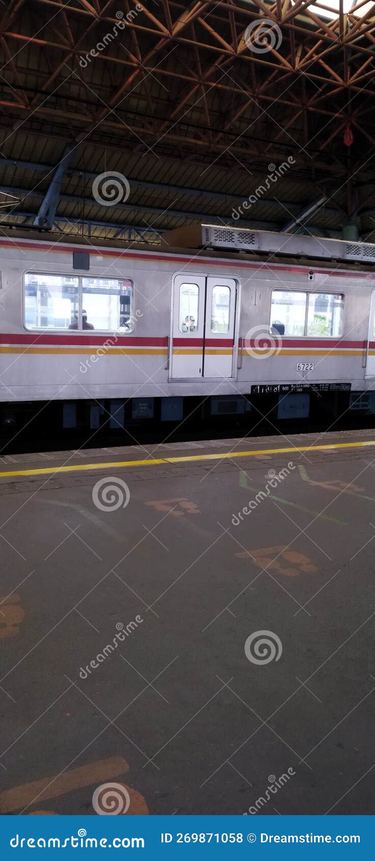 A Train Running on the Rails Stock Photo - Image of train, running ...
