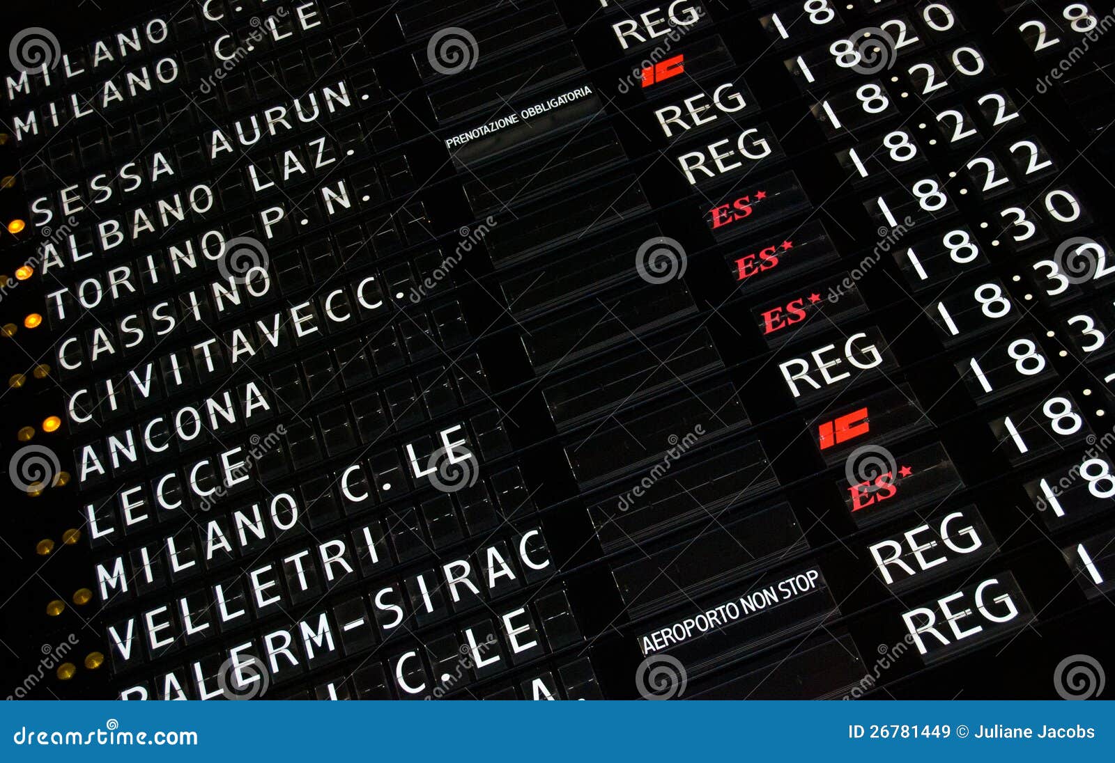 Train schedule stock image. Image of infrastructure, display - 26781449