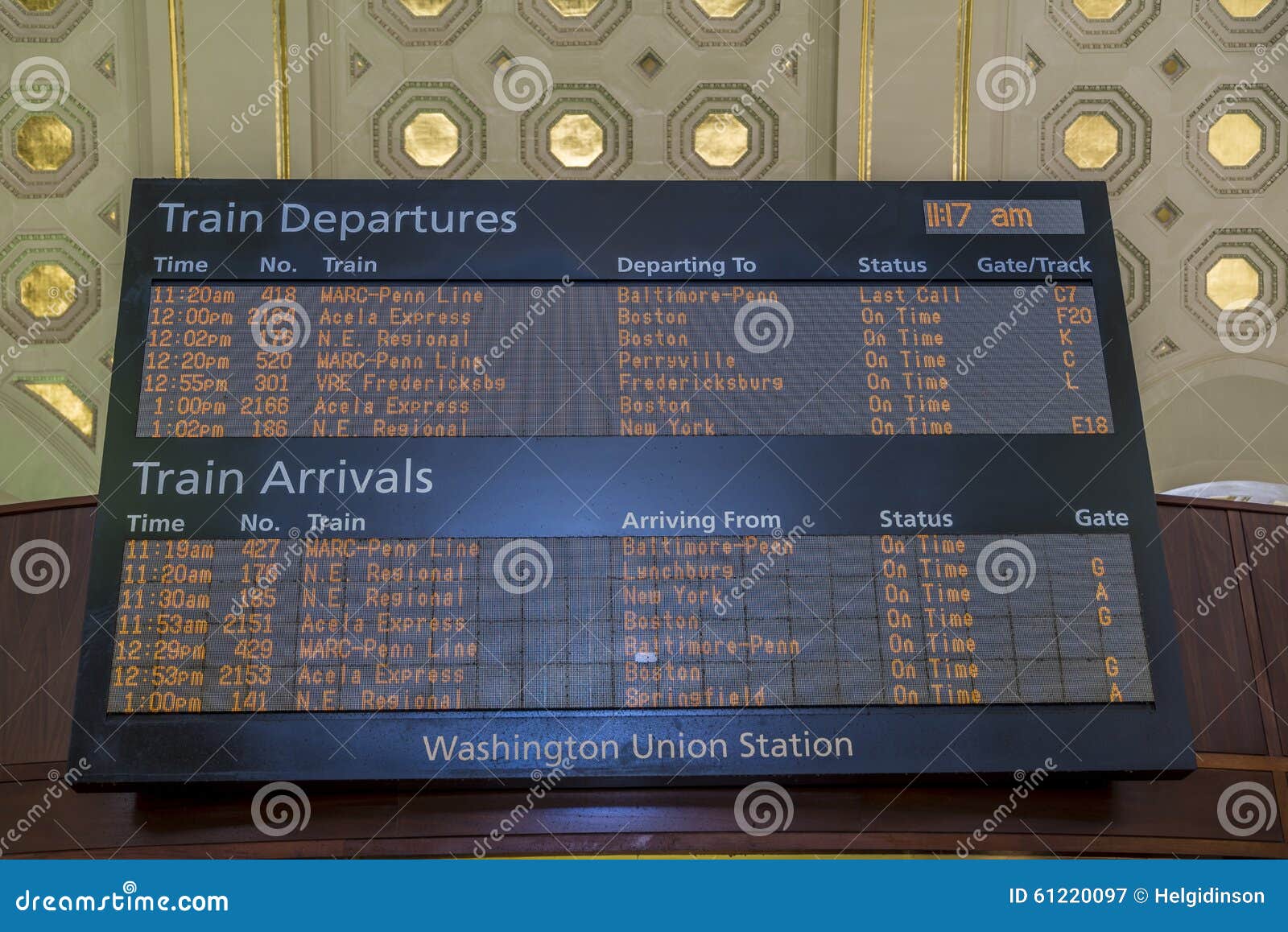 Train schedule board editorial photography. Image of announce - 61220097