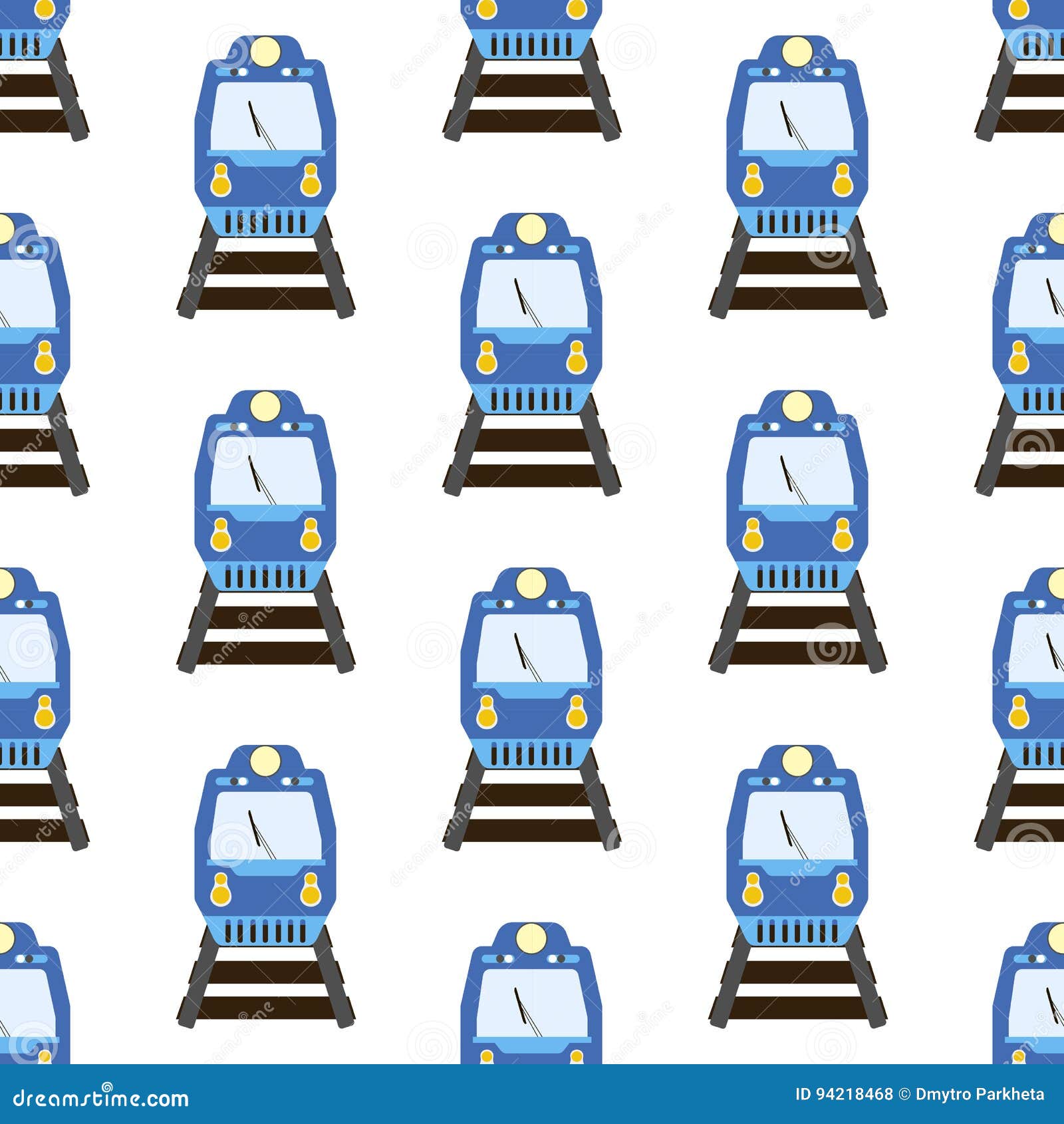 Train seamless pattern stock vector. Illustration of tram - 94218468