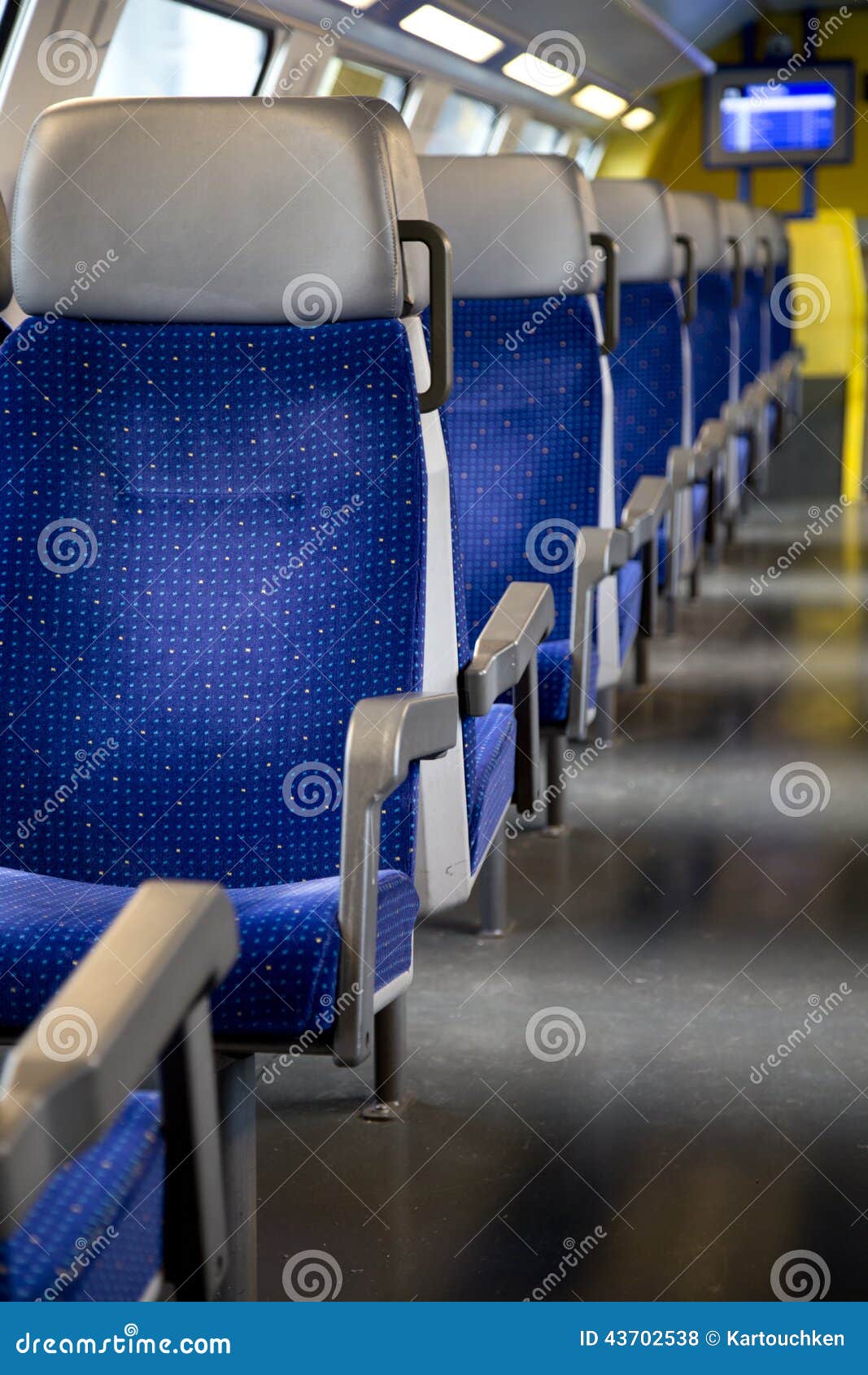 Train Seats - 01 stock photo. Image of chair, corridor - 43702538
