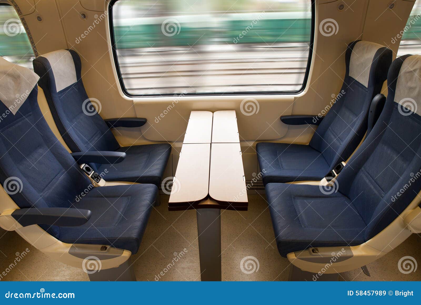 Train Seats stock image. Image of moving, motion, travel - 58457989