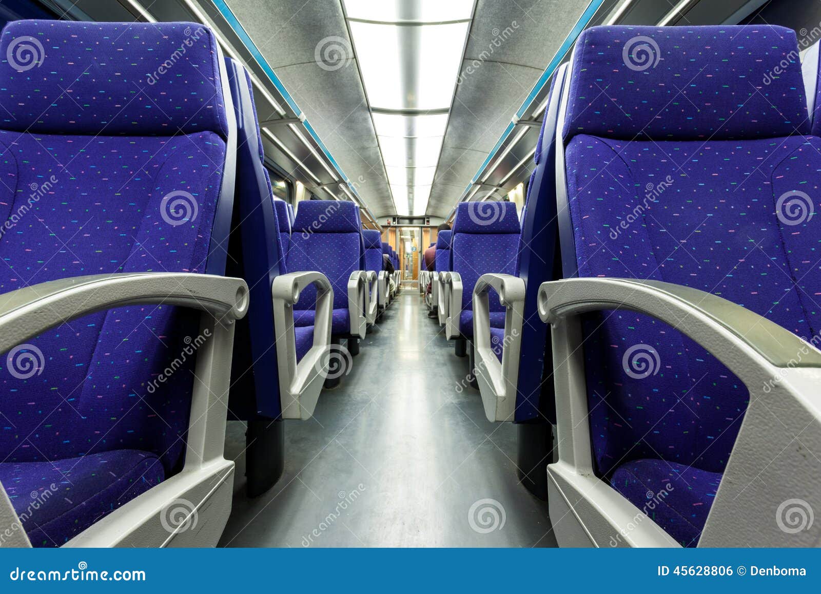 Train seats stock photo. Image of armrest, arrival, metal - 45628806