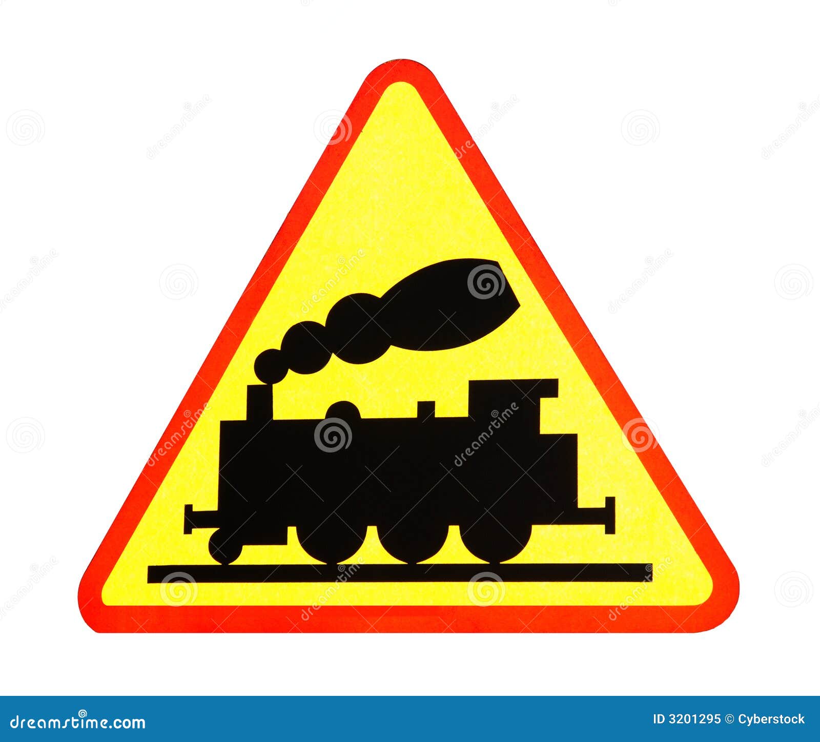 Train sign. isolated stock image. Image of railroad, locomotive - 3201295
