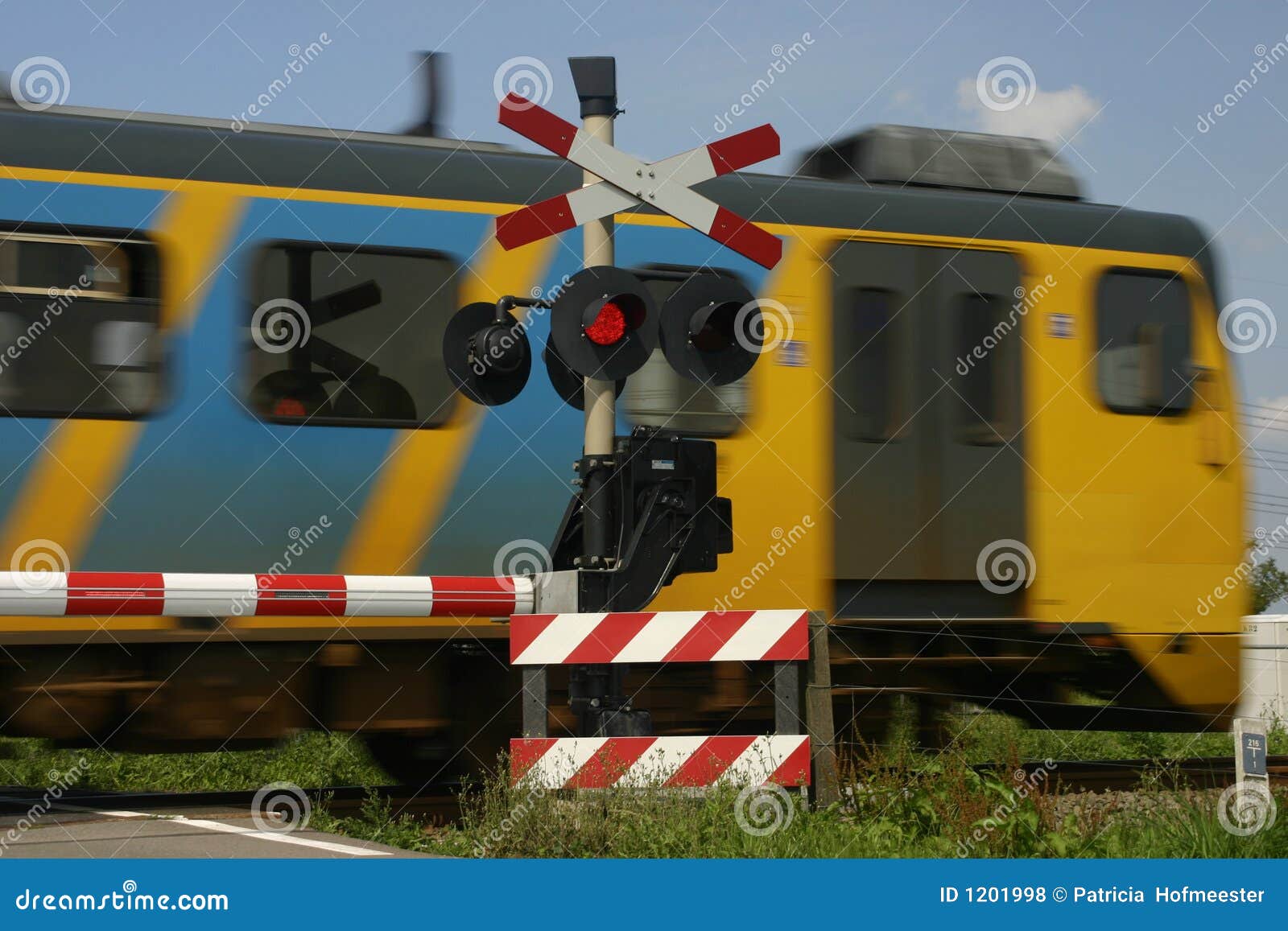 Train and signals stock photo. Image of movement, moving - 1201998