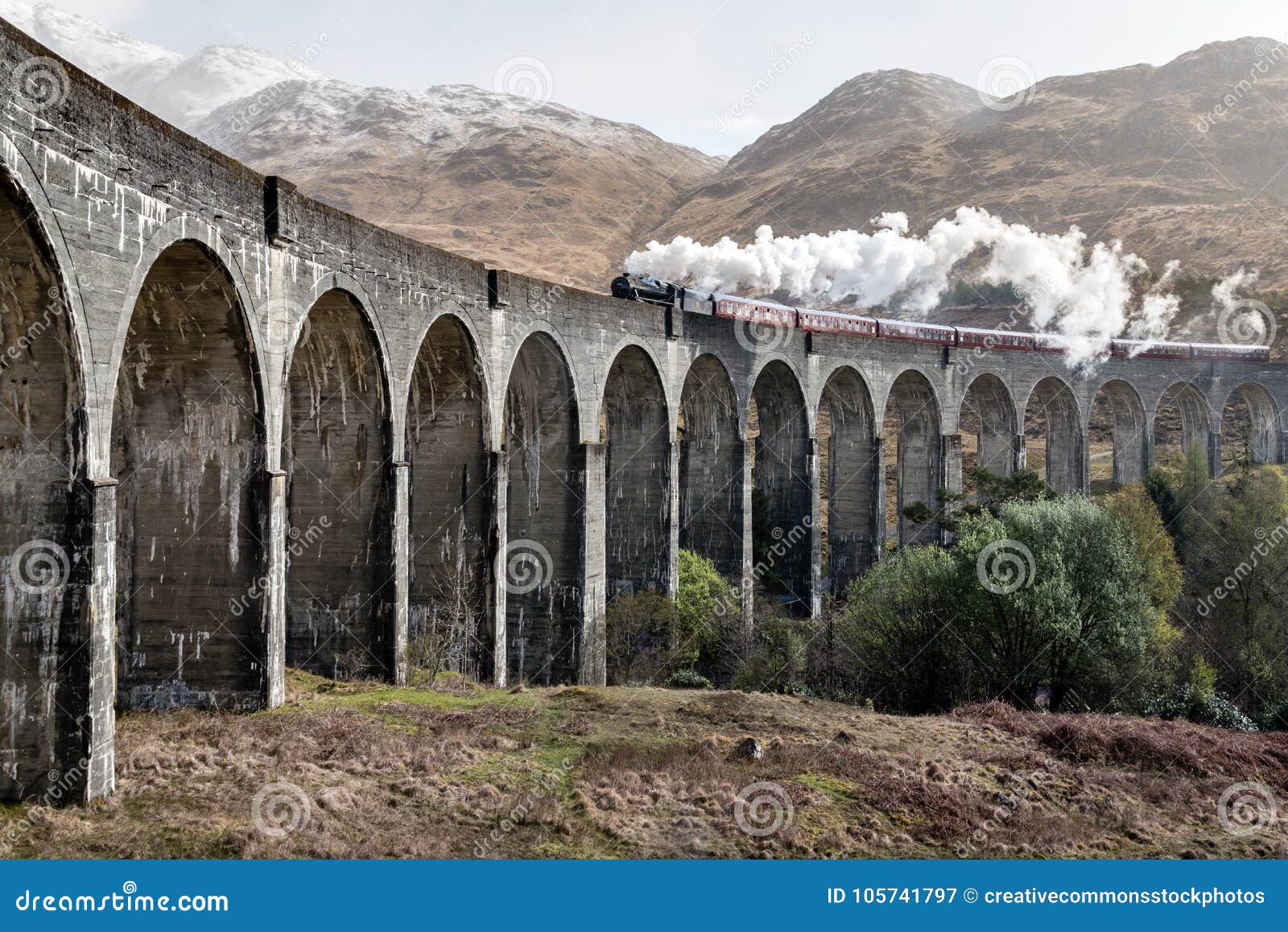 Train With Smoke Picture. Image: 105741797