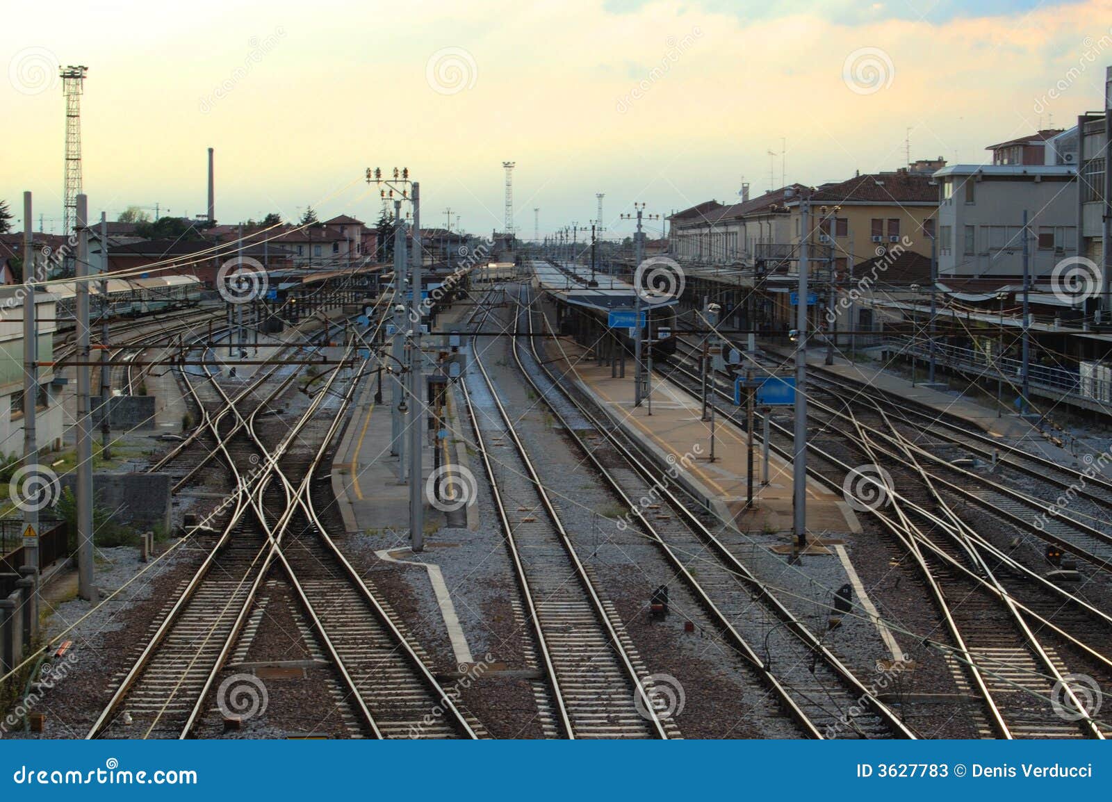Train station stock image. Image of background, tracks - 3627783