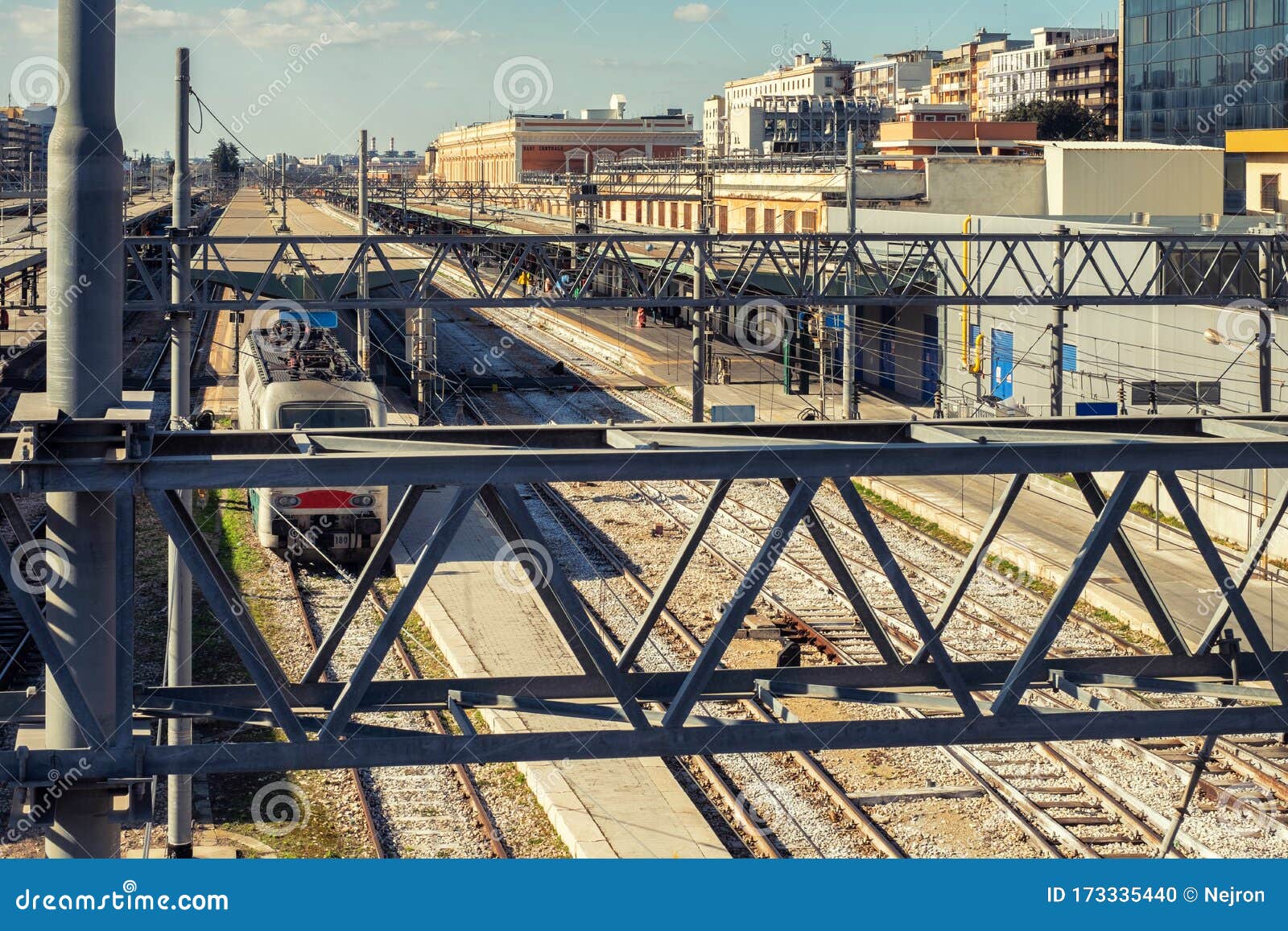 Train Station in Bari, Italy Stock Photo - Image of main, bari: 173335440