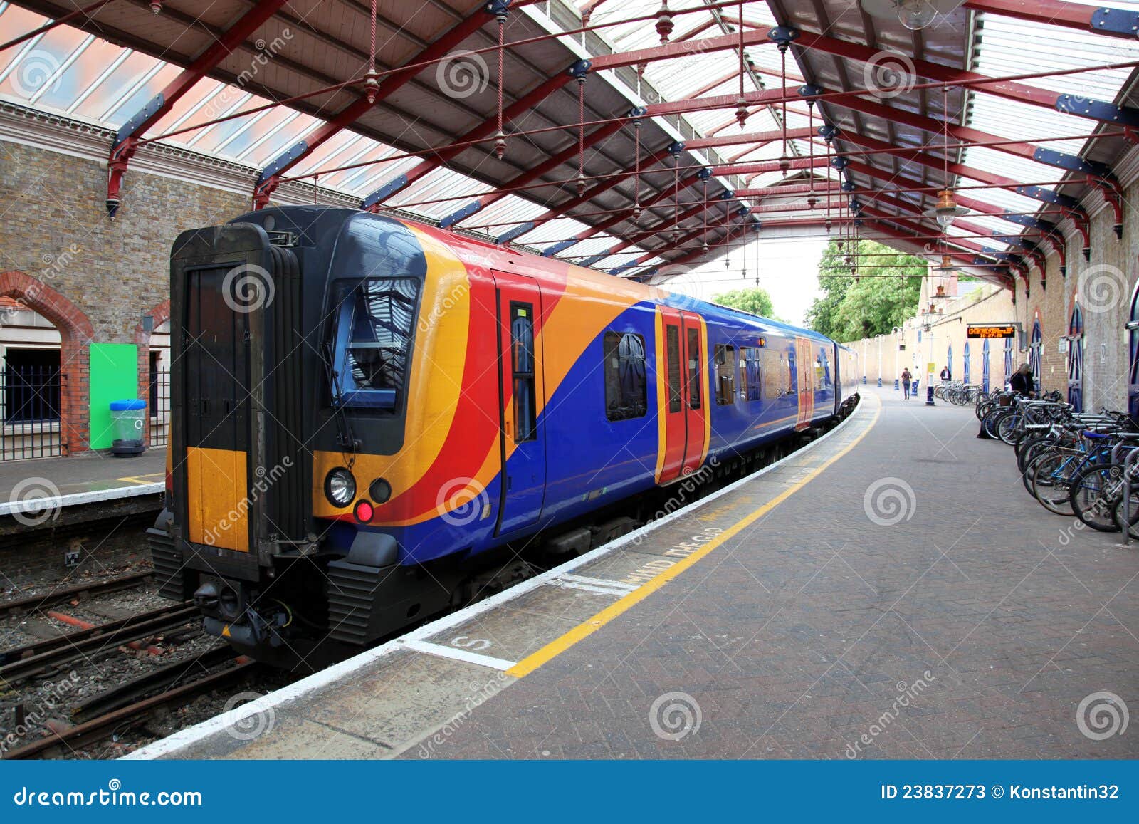 Train Station, Classic Style, Windsor Stock Image - Image of carriage ...