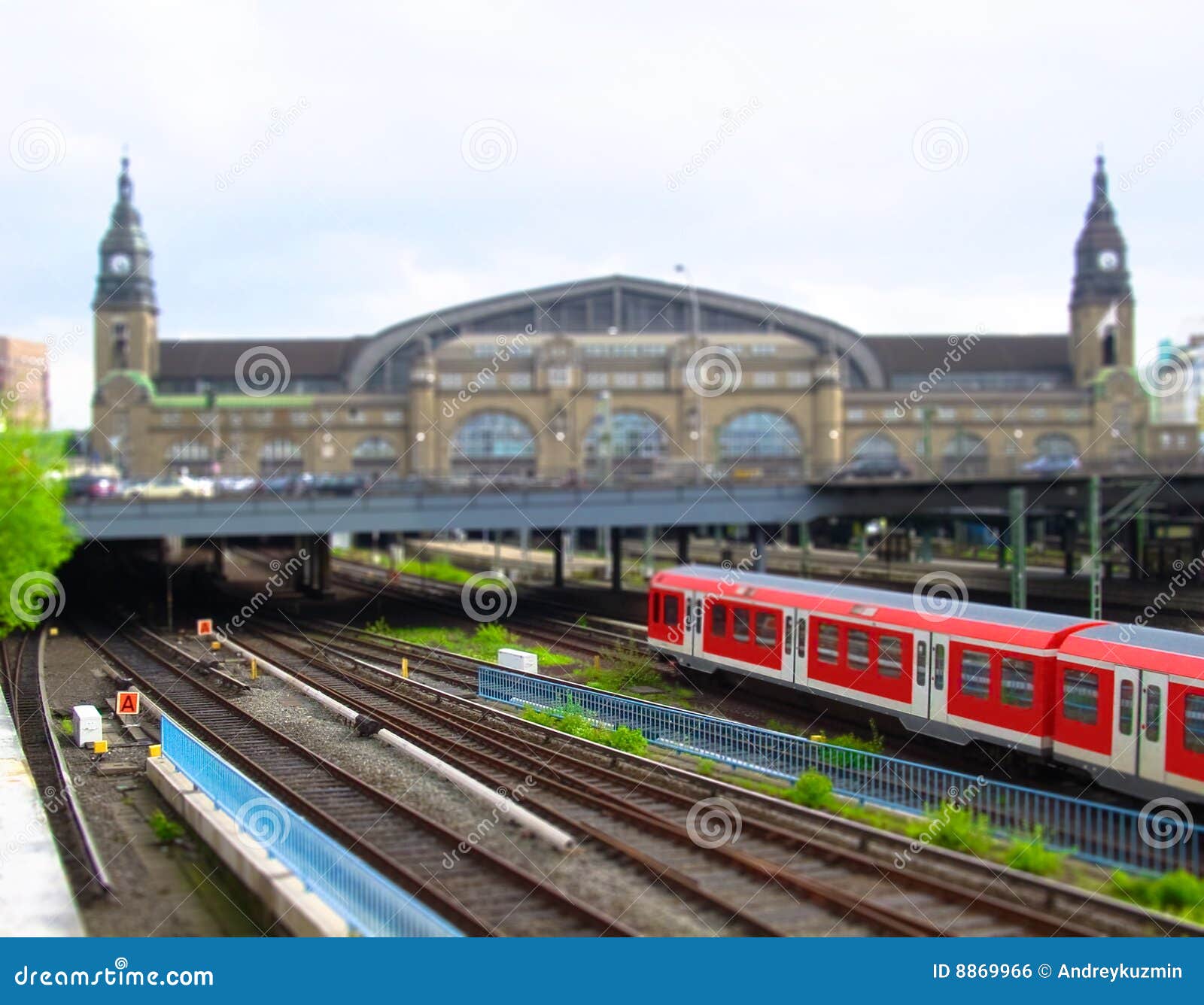 Train Station of Hamburg, Germany Stock Photo - Image of train, city ...