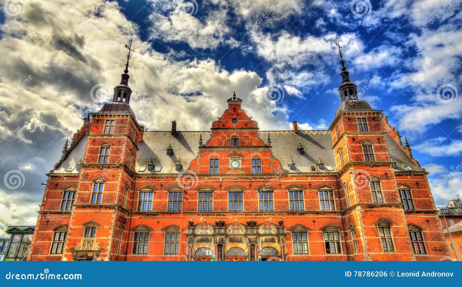 Train Station of Helsingor in Denmark Stock Photo - Image of entrance ...