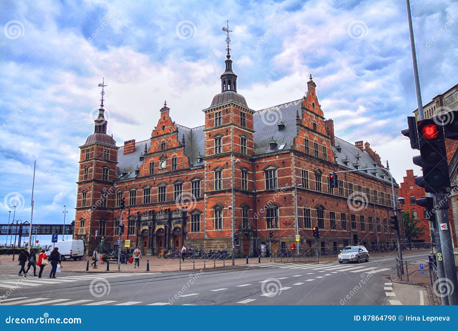 Train Station of Helsingor in Denmark, Europe Editorial Image - Image ...