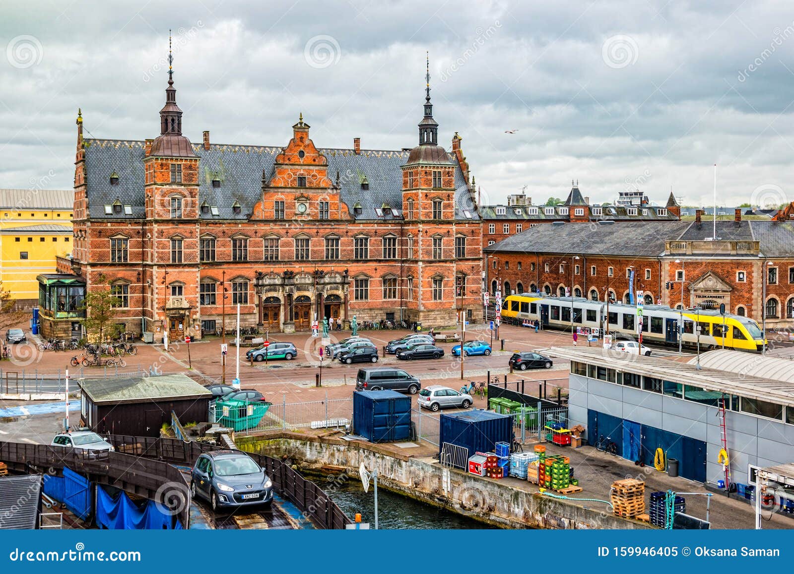 Train Station of Helsingor in Denmark Editorial Image - Image of ...