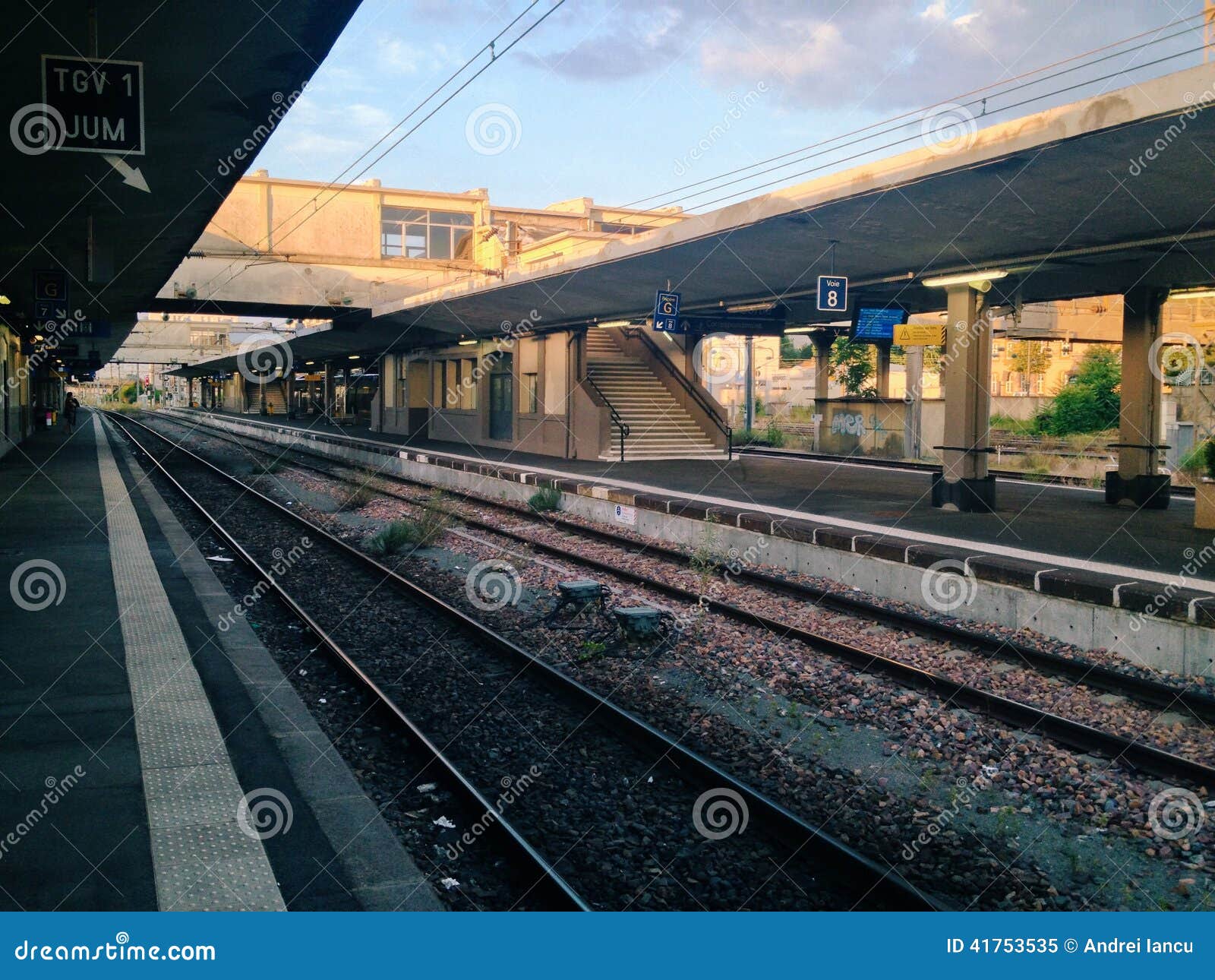 Train station stock image. Image of outdoor, train, outside - 41753535