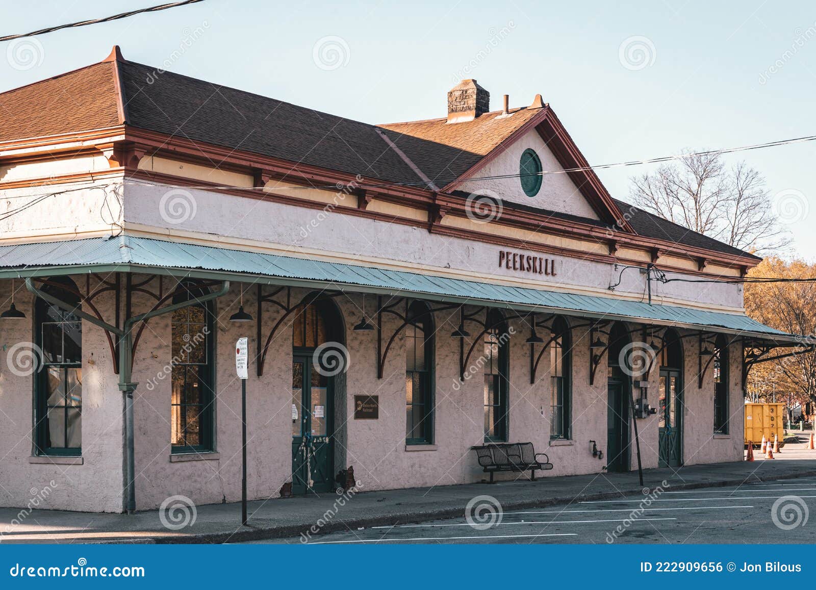 The Train Station in Peekskill, New York Editorial Photo - Image of ...