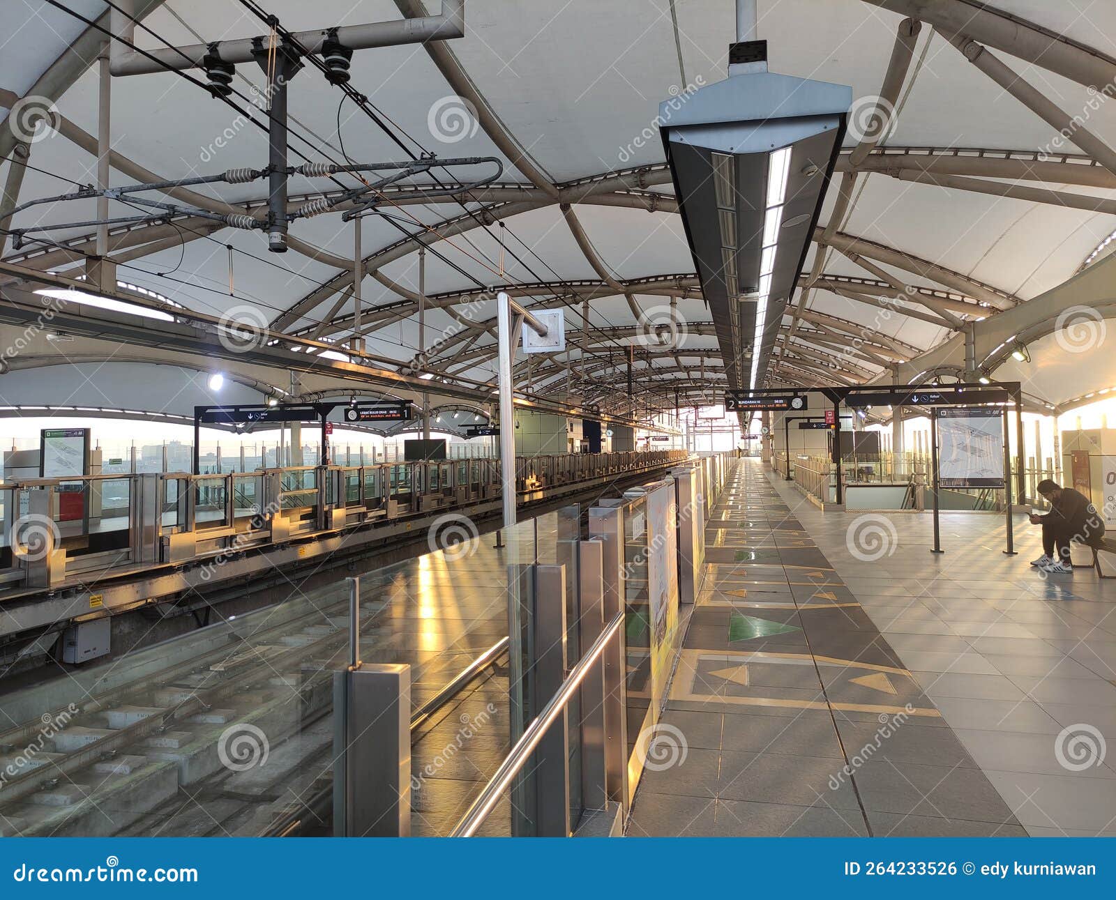 Train Station Platform Buildings Stock Photo - Image of vehicle ...