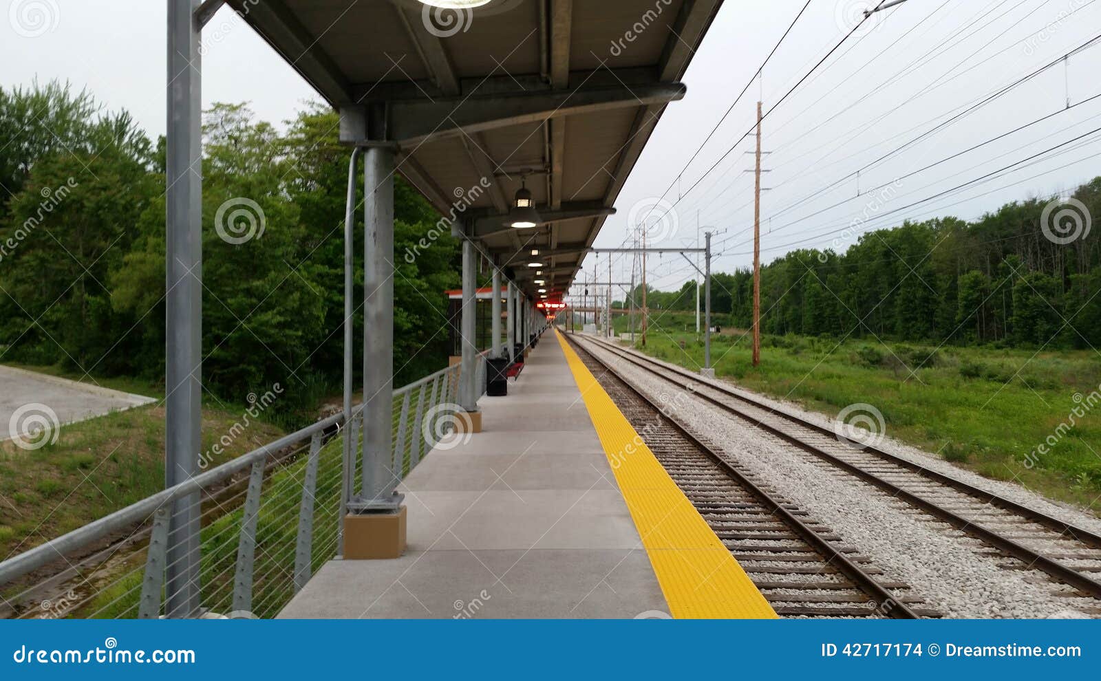 Train station stock photo. Image of train, station, tracks - 42717174
