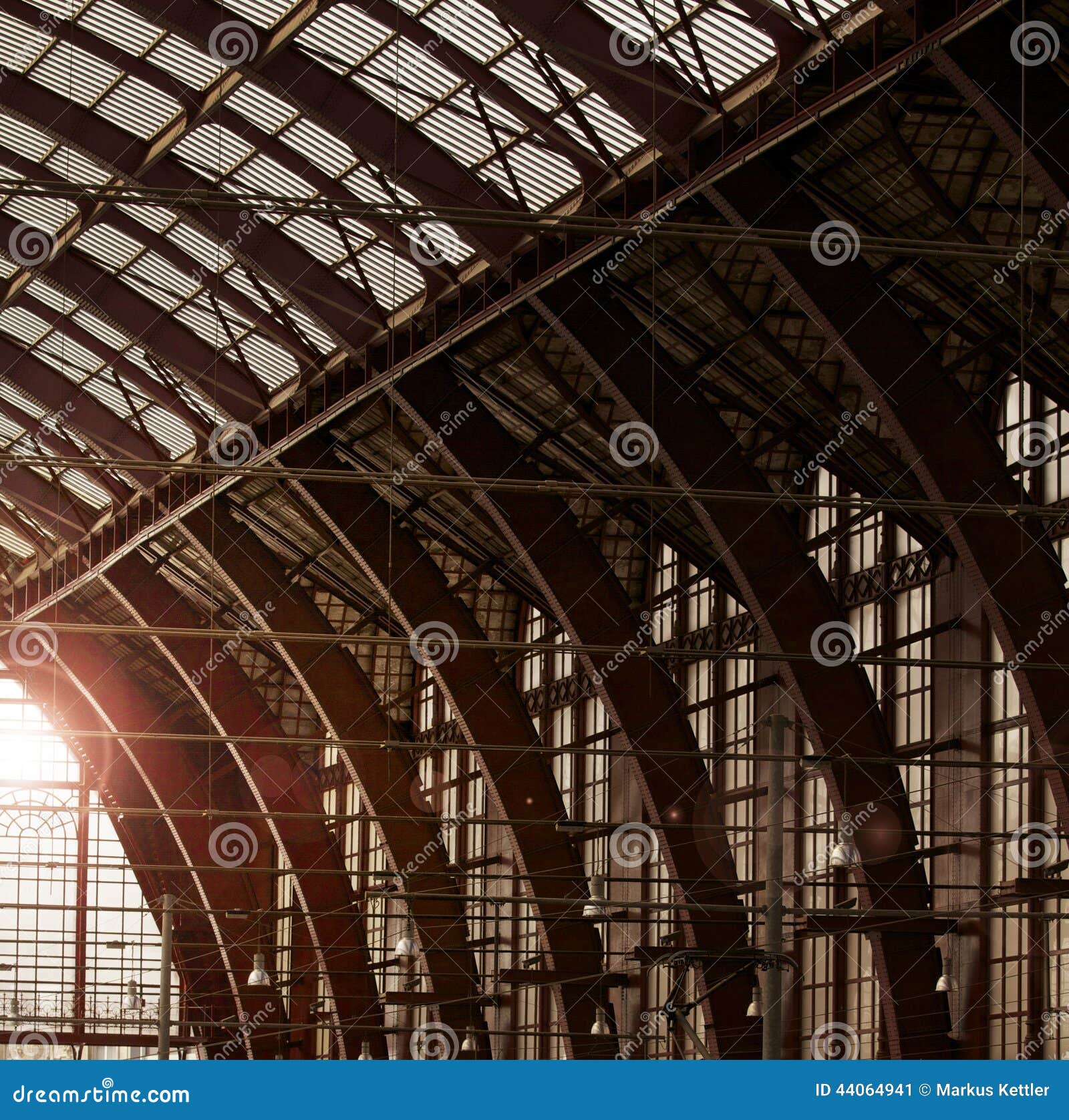 Train Station Roof stock image. Image of tracks, construct - 44064941