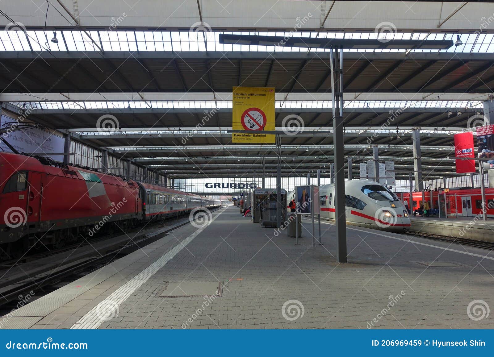 Train Station Shot in Europe Editorial Stock Image - Image of touristic ...