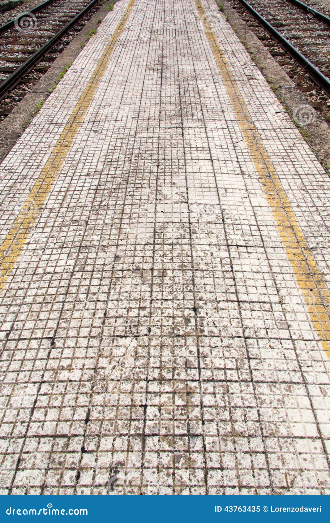 Train station sidewalk stock image. Image of train, tiles - 43763435