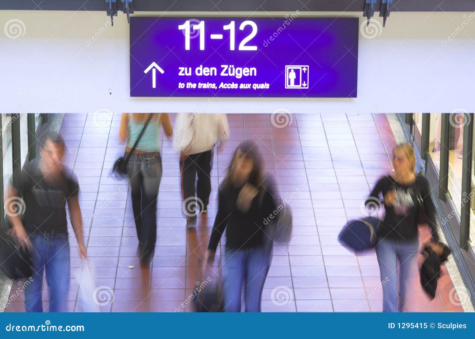 Train station sign germany stock image. Image of railway - 1295415