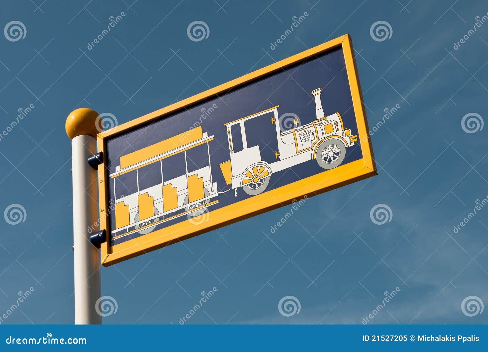 Train station signpost stock image. Image of notice, panel - 21527205