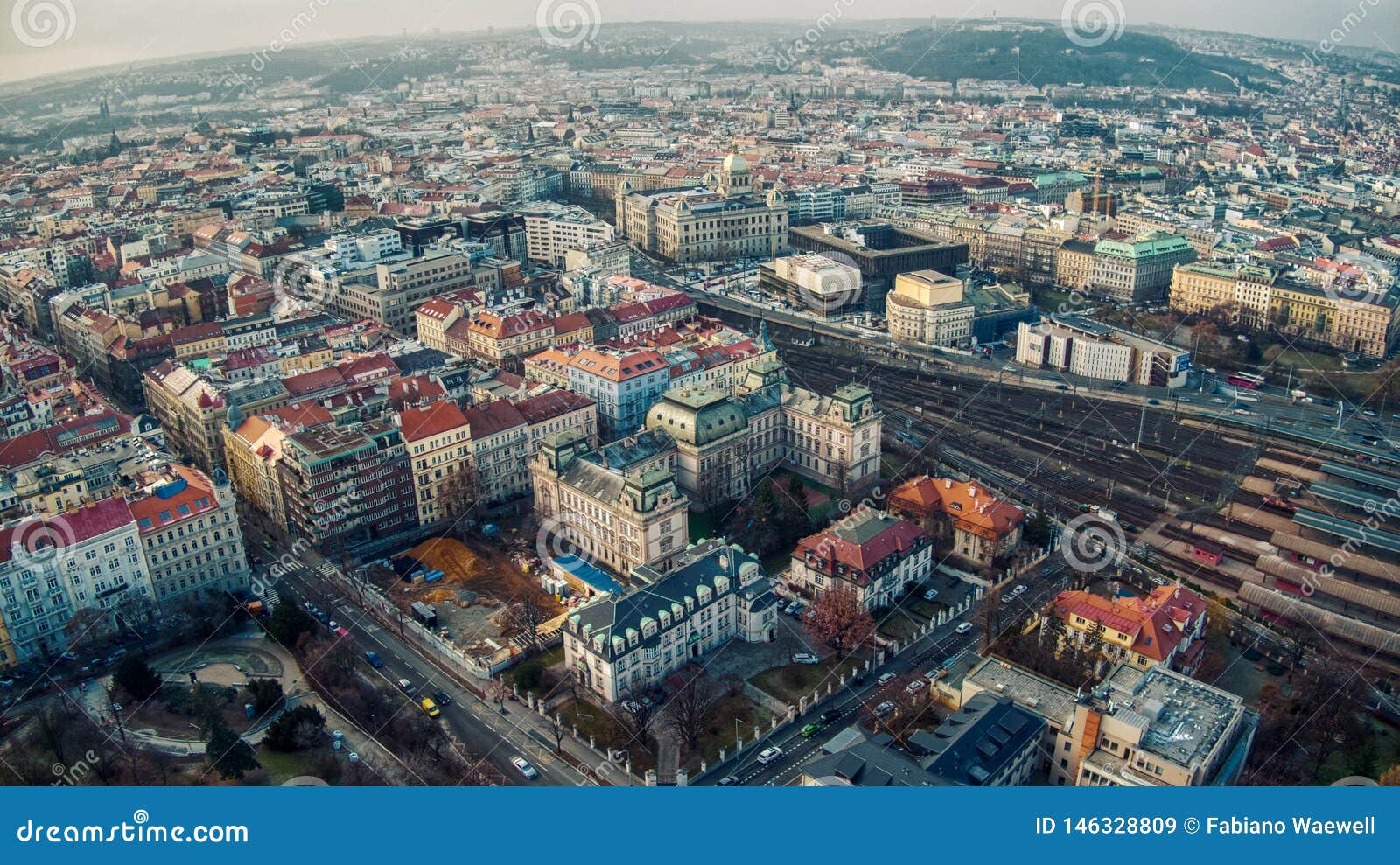 Train Station Top View Aerial Stock Image - Image of aerial, europe ...