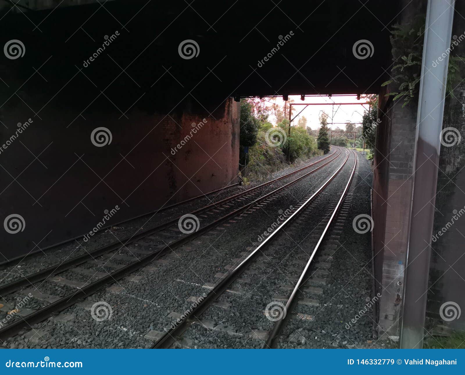 Train station stock image. Image of morning, rail, train - 146332779
