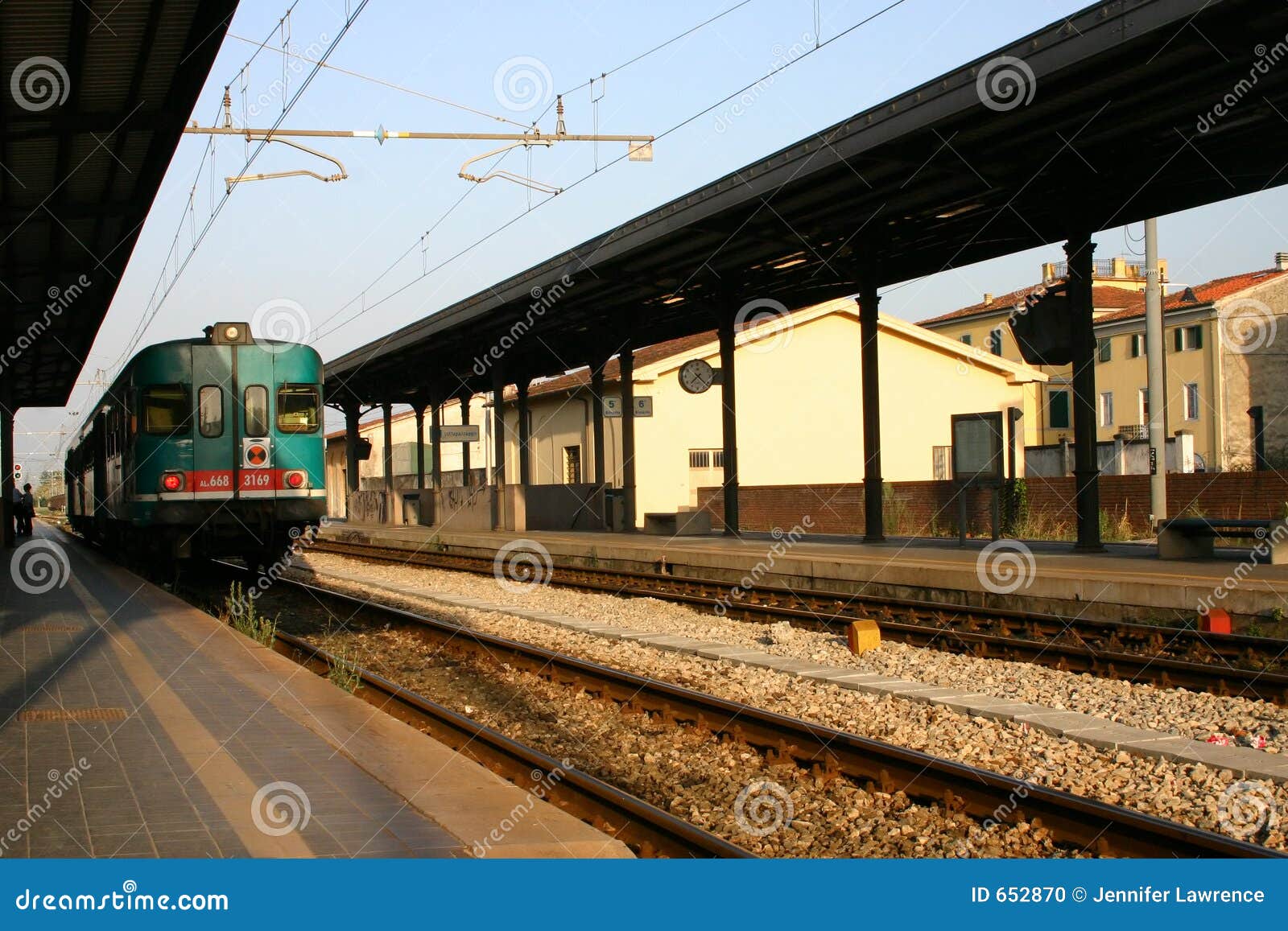 Train Stop stock photo. Image of station, train, commuter - 652870