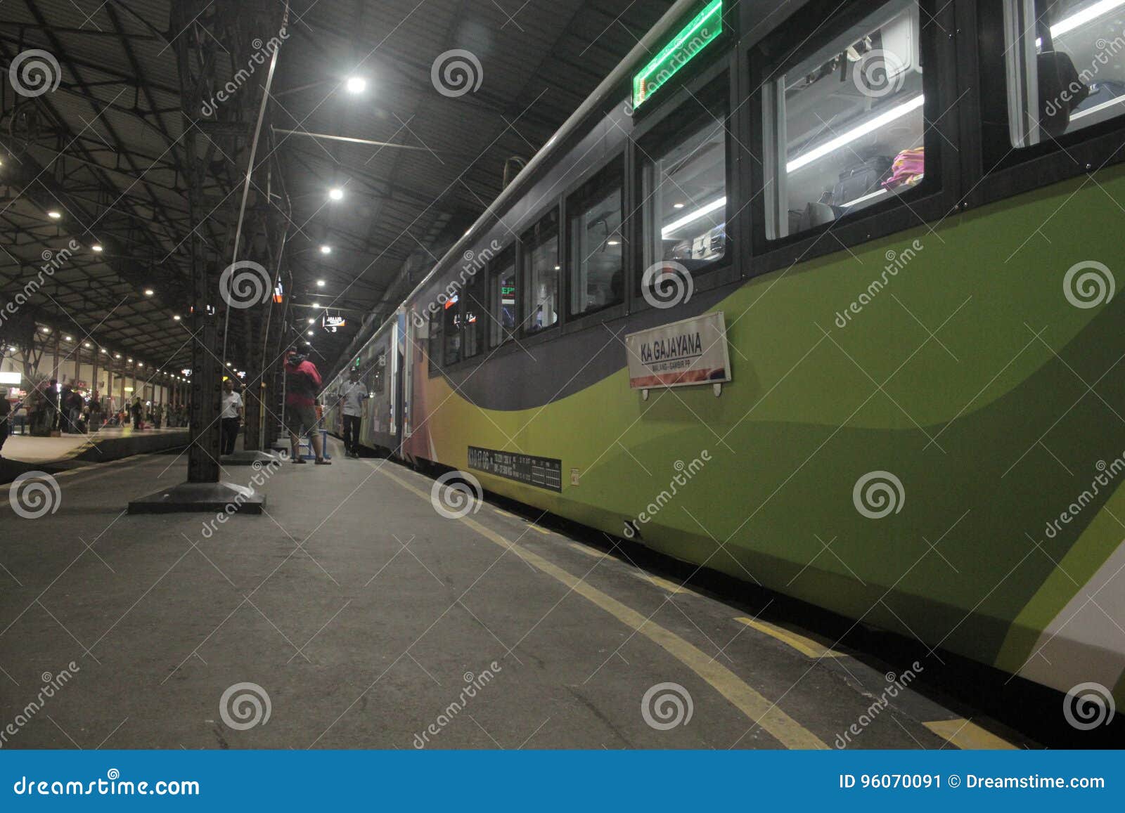 Train stop editorial photo. Image of train, station, indonesia - 96070091