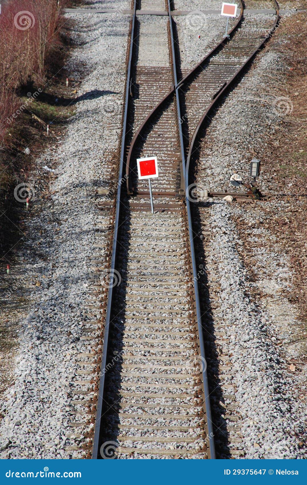 Train switch stock image. Image of shield, points, environmentally ...