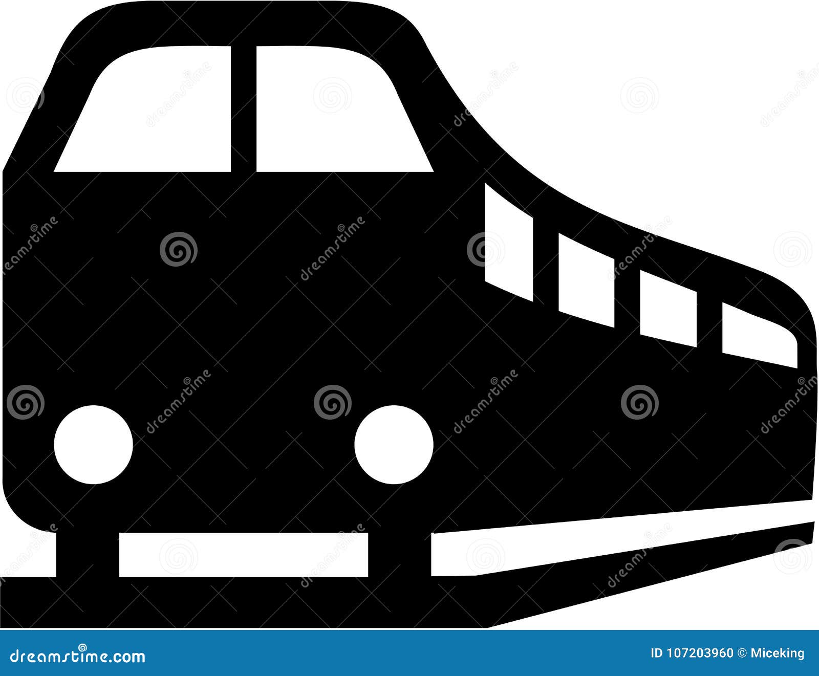 Train Symbol Railway Vector Illustration | CartoonDealer.com #107203960