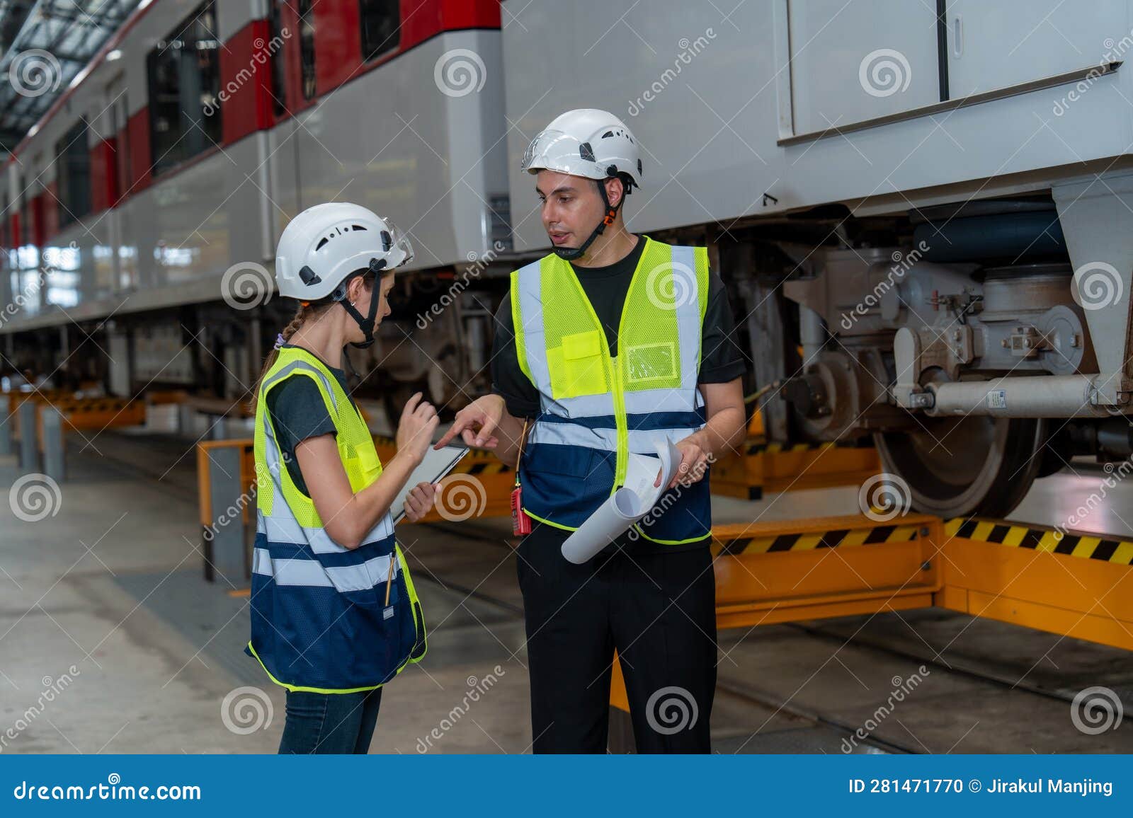 Train maintenance center stock photo. Image of diesel - 281471770