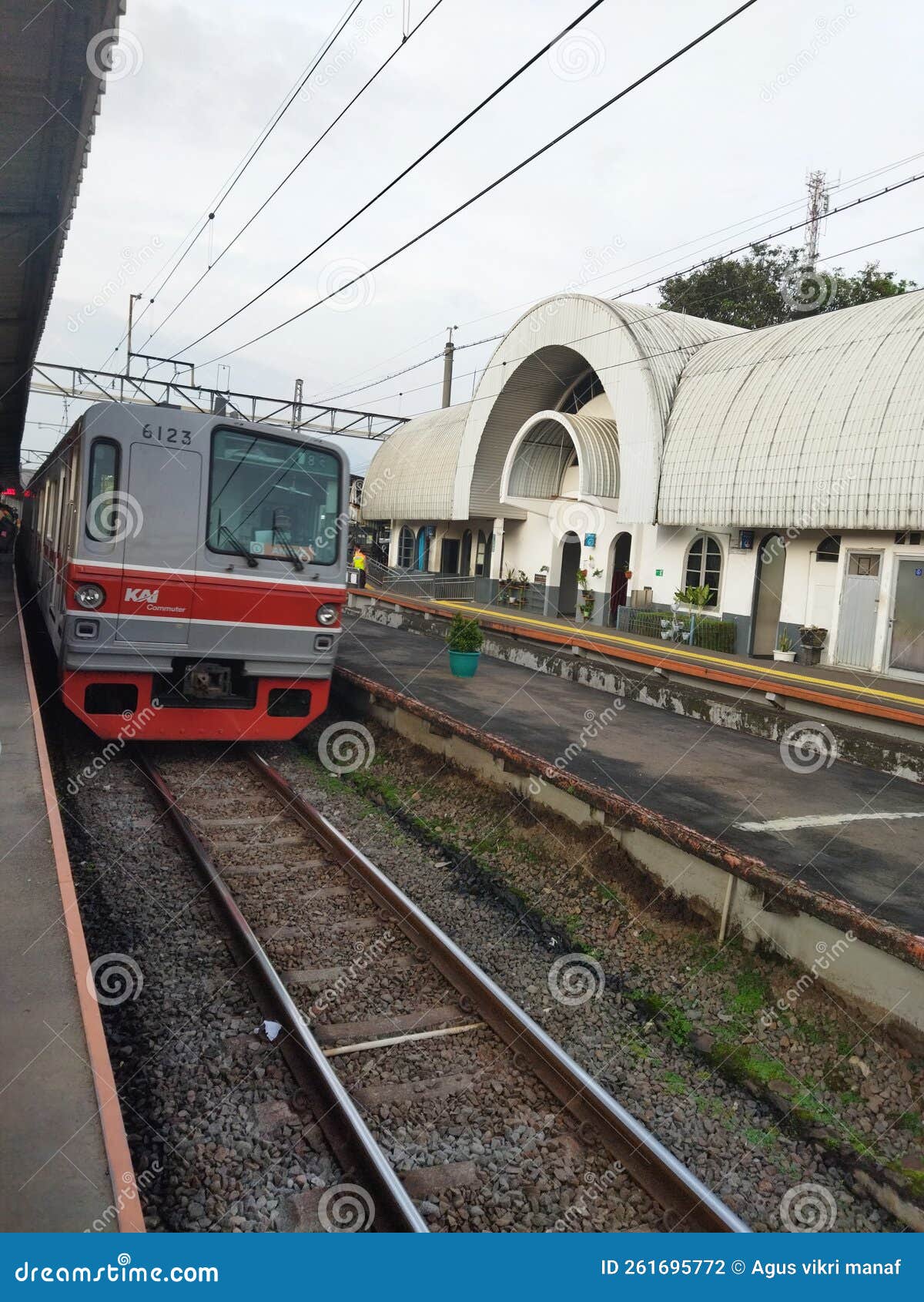 Train Terminal Station Cilebut Editorial Photography - Image of cilebut ...