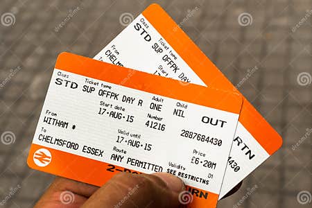 Train Tickets stock image. Image of railway, card, transportation ...